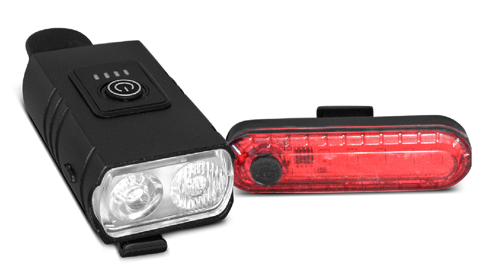 Progear LED Rechargeable Front and Rear Light Set | Harvey Norman