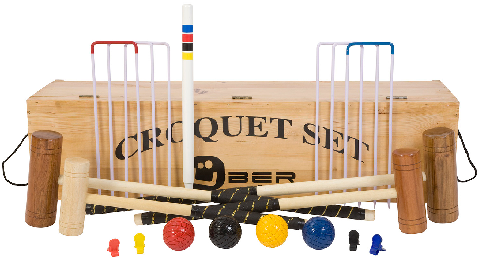 Uber The Family Croquet Set - Suitable for Kids and Adults | Harvey Norman