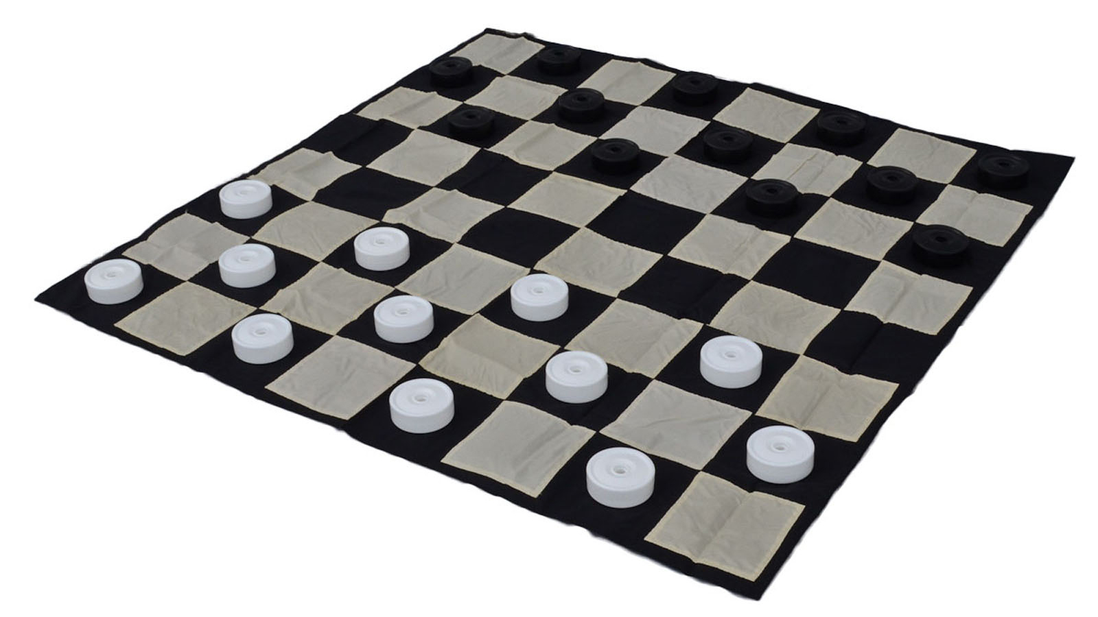 Yardgames Small 10cm Diameter Plastic Checkers Pieces | Harvey Norman