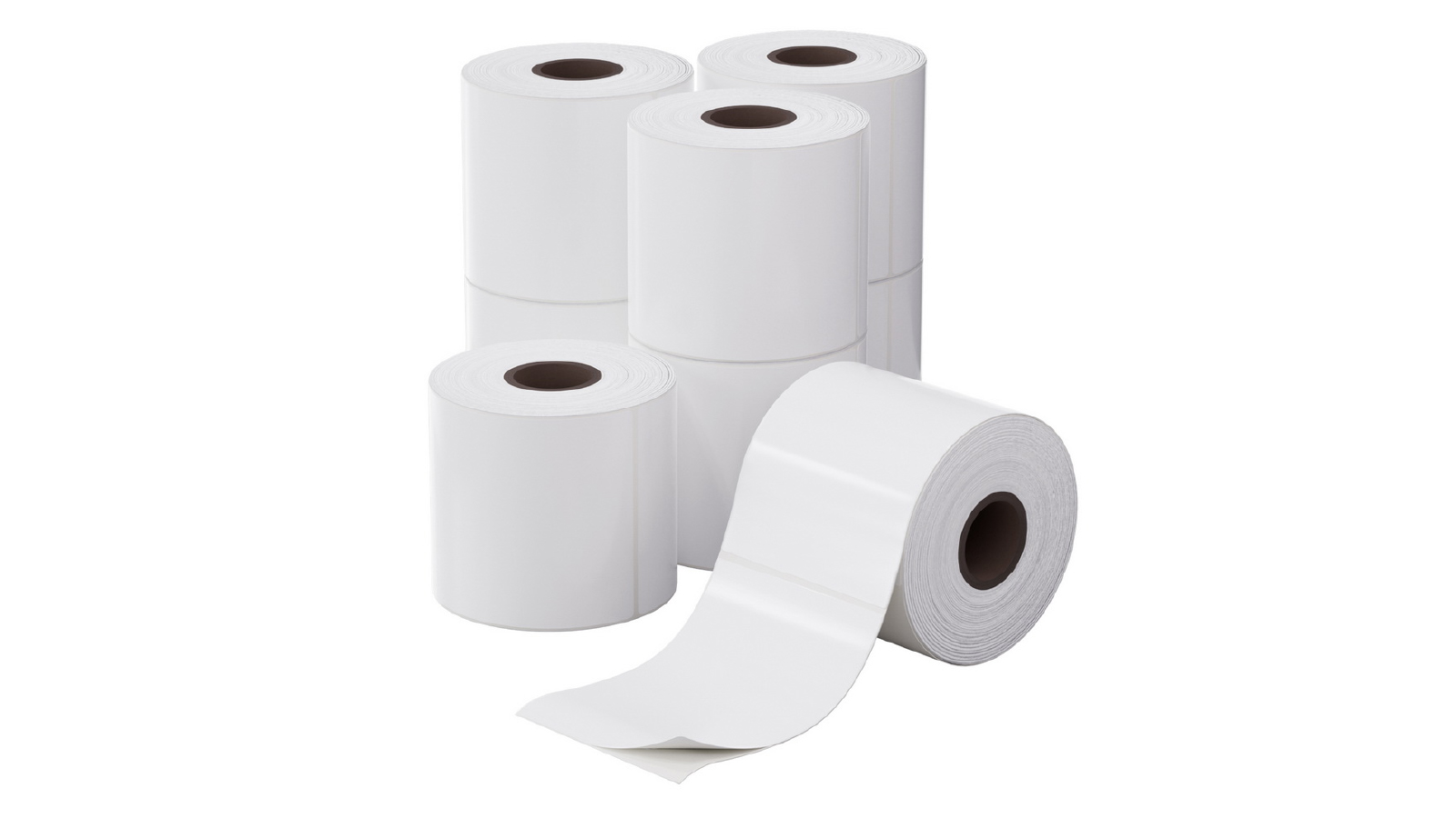 Hanna Goods 8 Rolls Direct Barcode Thermal Labels Printer Paper ...