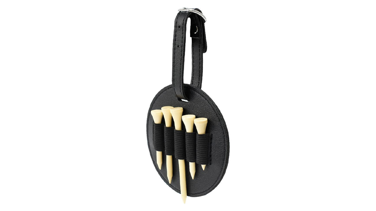 Vibe Geeks Double Sided Leather Golf Spike Insert Bag - Black | Harvey ...