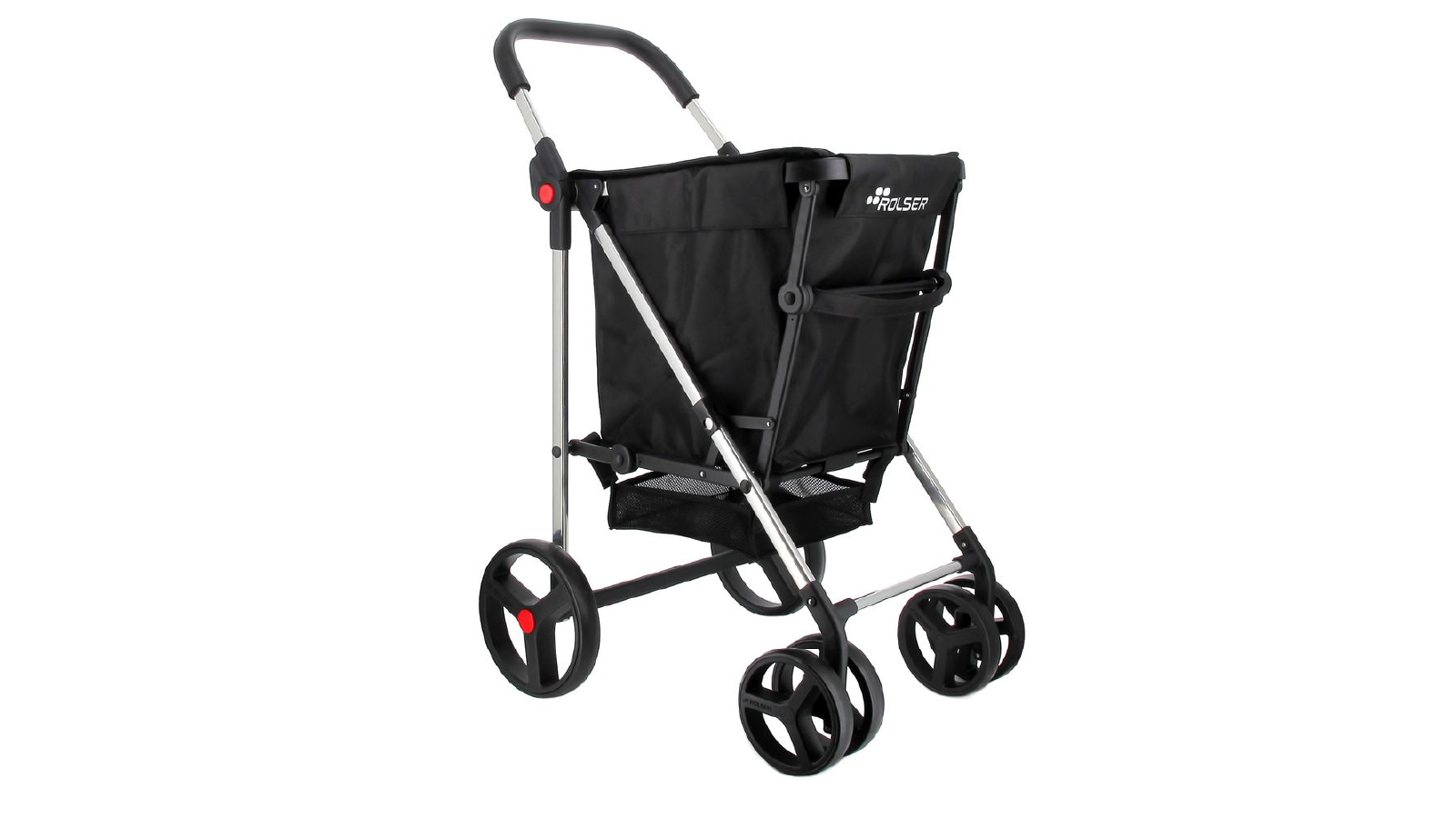 Rolser Basket Mf 4 Big Wheel 2 Swivelling Foldable Shopping Trolley ...