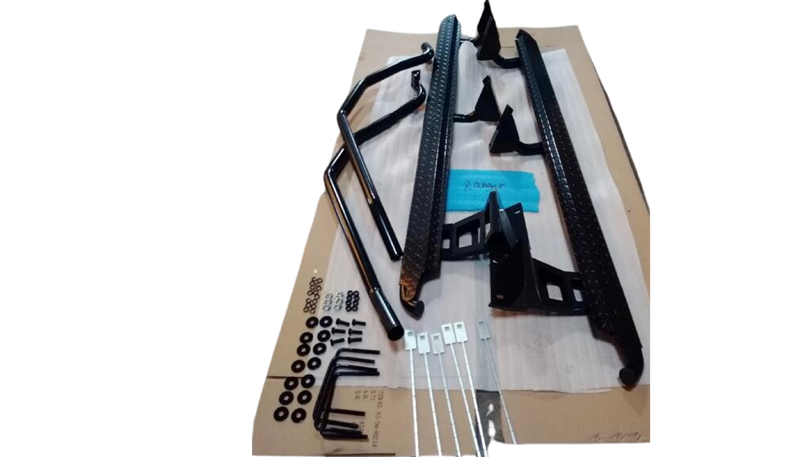 Machter Autoparts Pty Ltd Black Steel Side Steps and Brush Bars Fit For ...