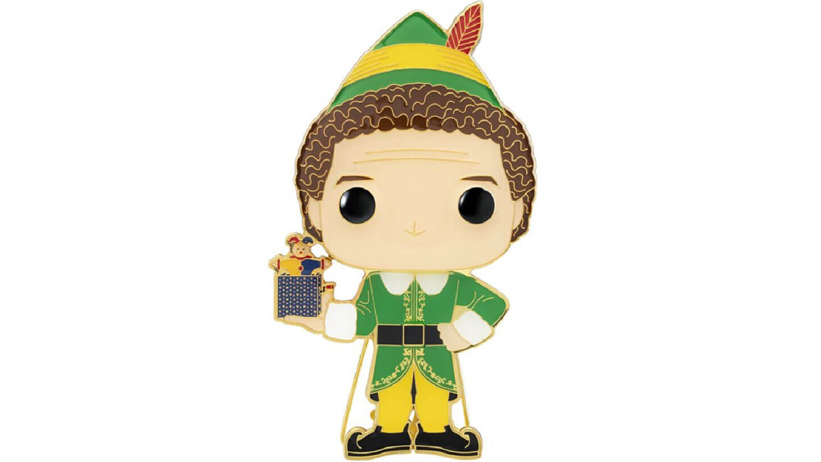 Latestbuy Elf Buddy 4 Inch Pop Enamel Pin | Harvey Norman