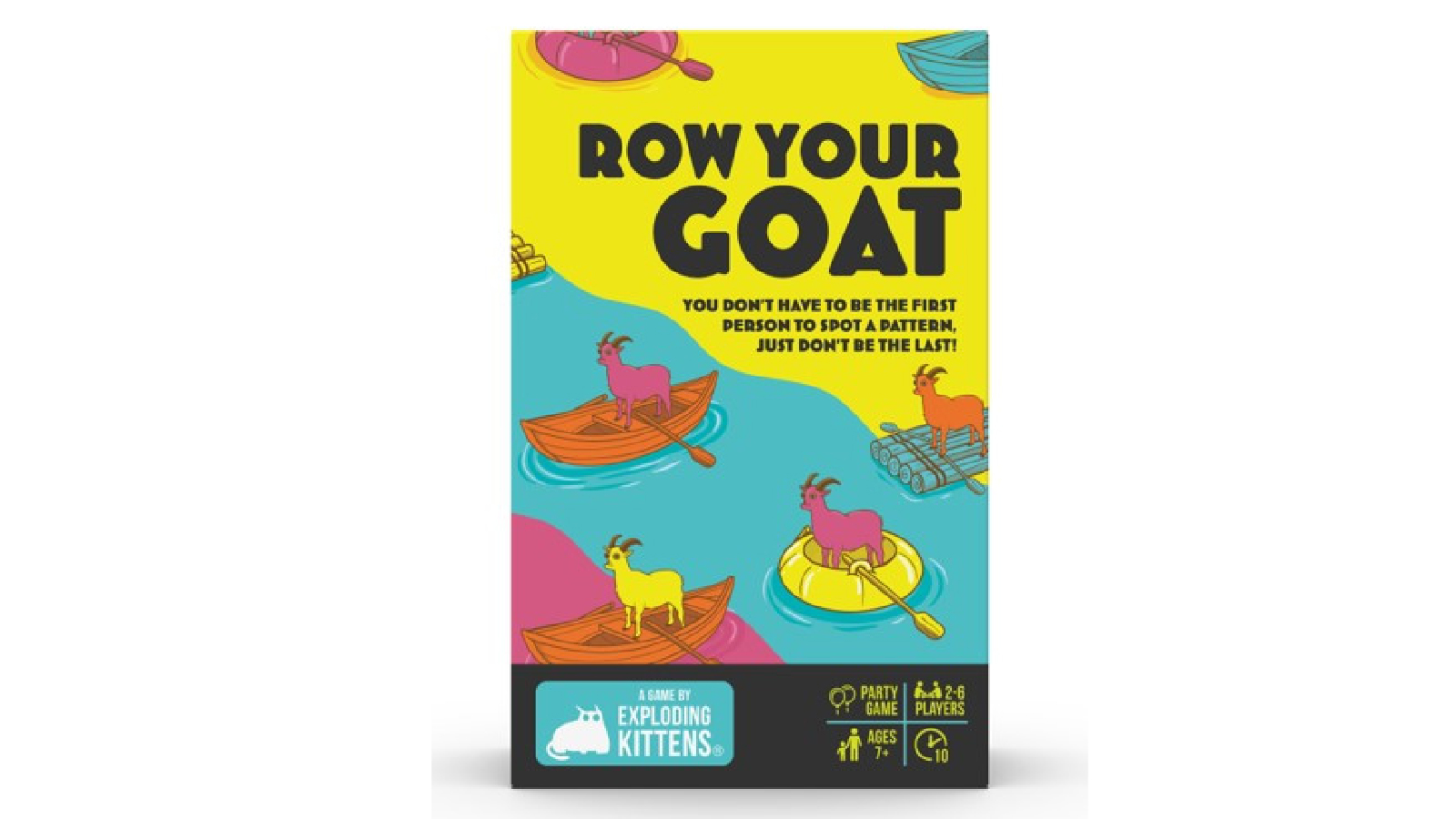 Row Your Goat By Exploding Kittens Board Game | Harvey Norman