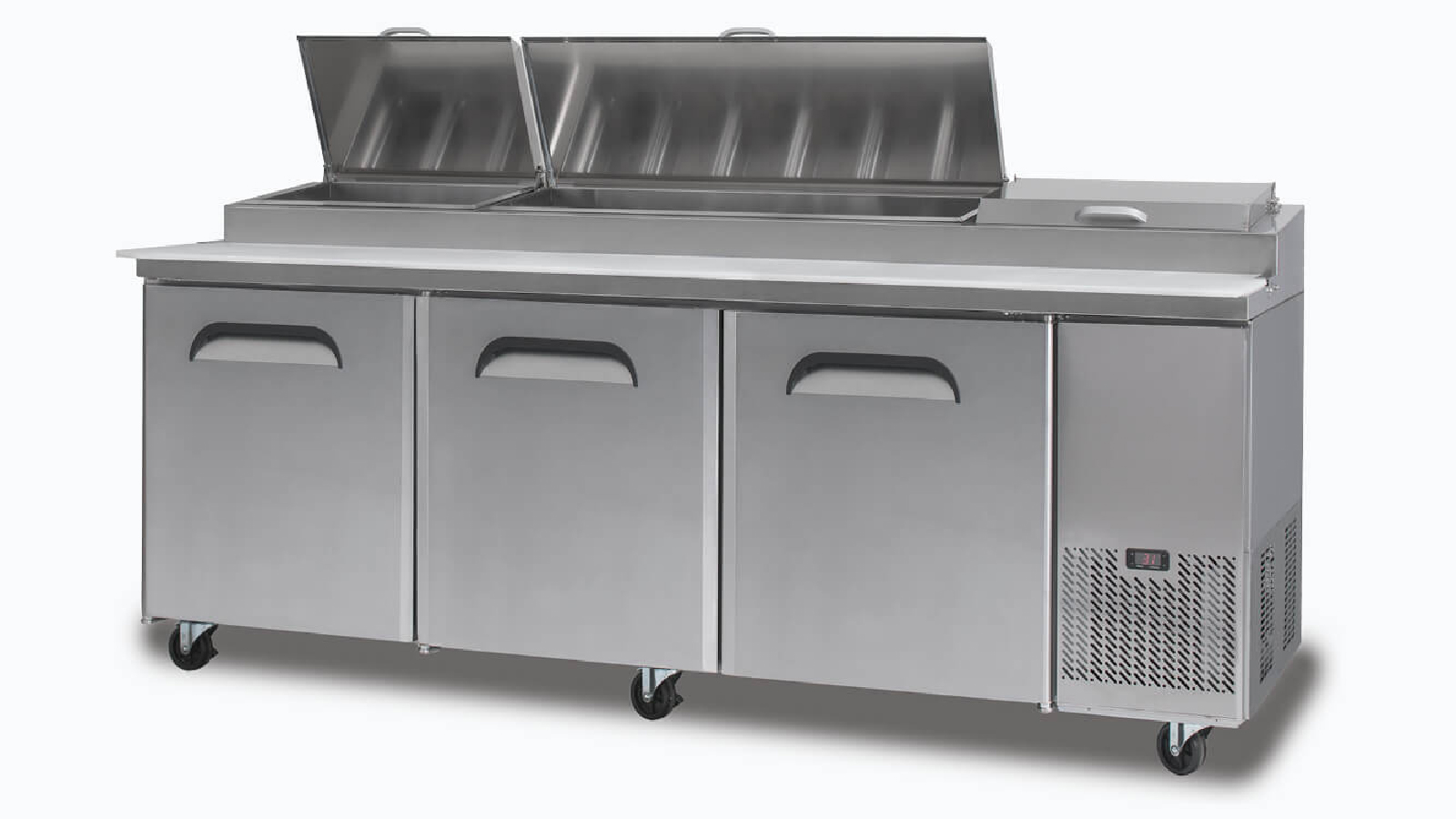 Bromic Three Door Food Prep Counter PP2370 | Harvey Norman