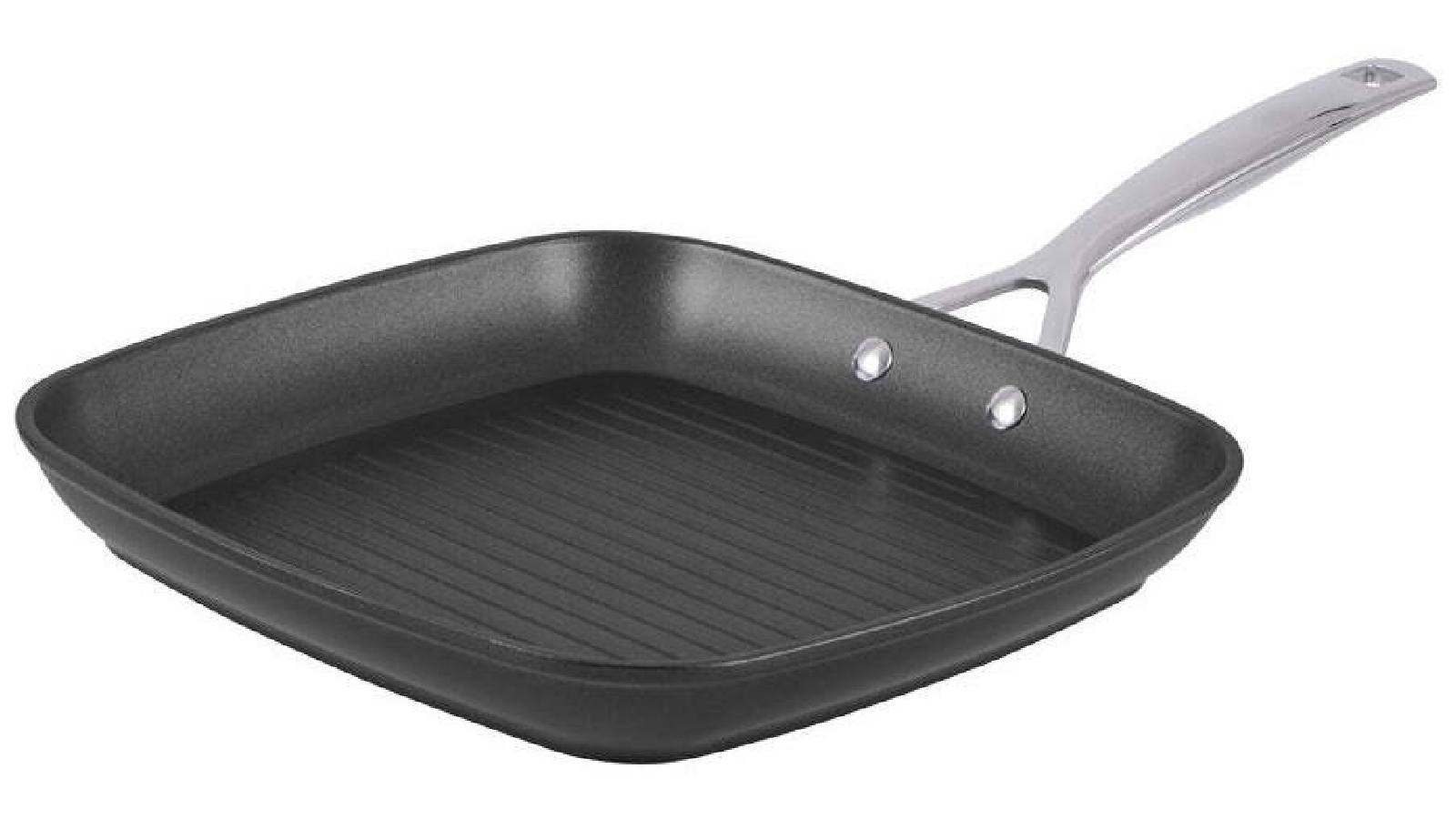 Pyrolux 28cm Ignite Aluminium Non Stick Square Induction/Gas Grill Pan ...