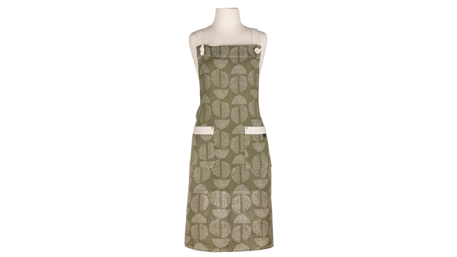 Ladelle Splice Womens Apron Adjustable Neck Slider and Waist Tie - Moss ...