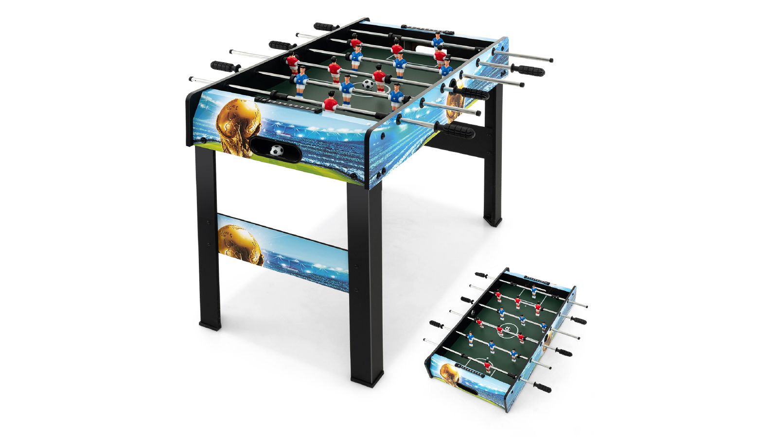 Costway Foosball Soccer Table Gaming Desk Tabletop | Harvey Norman