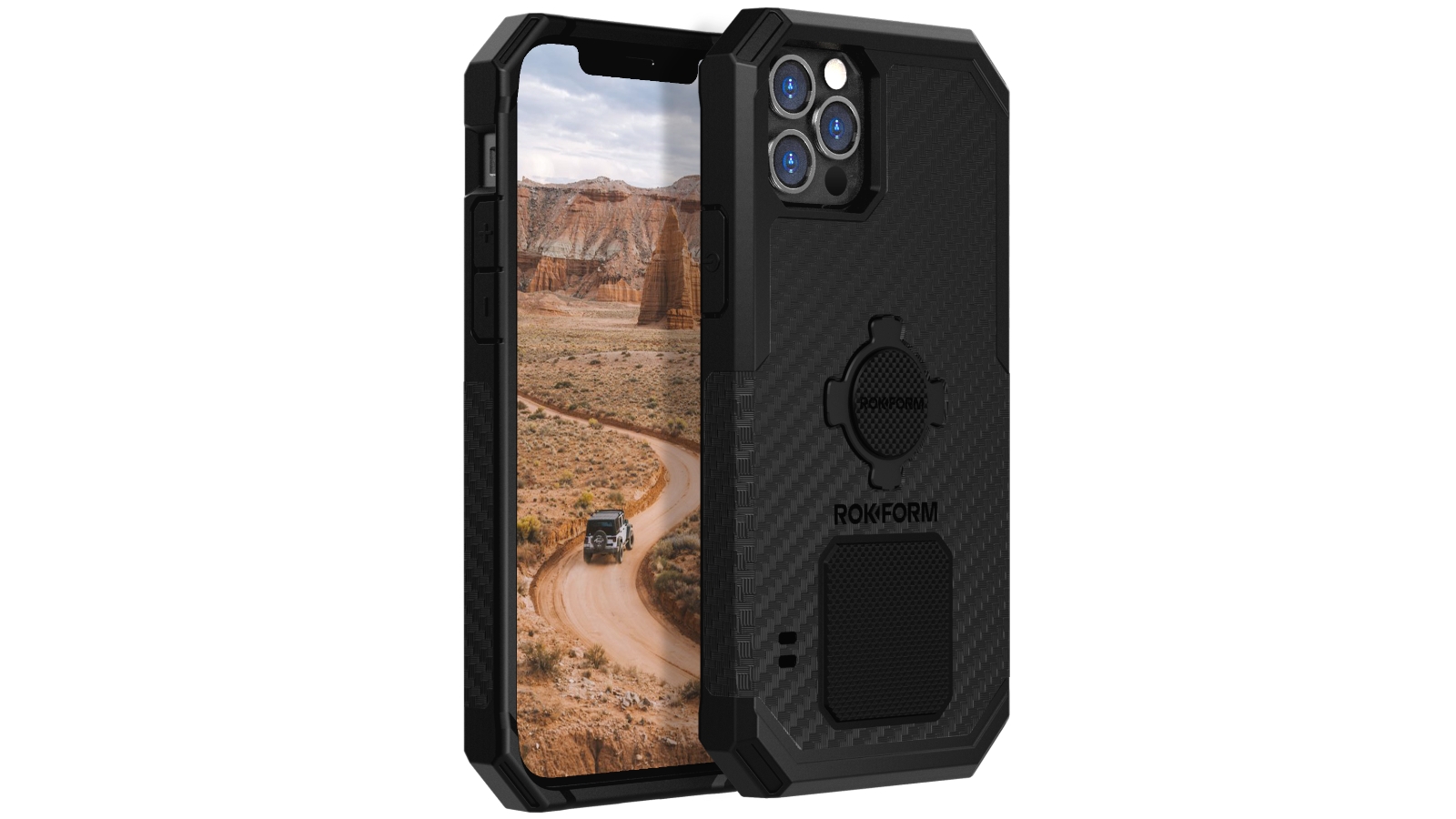 Rokform iPhone 12 / iPhone 12 Pro 6.1 inch Rugged Case - Black | Harvey ...