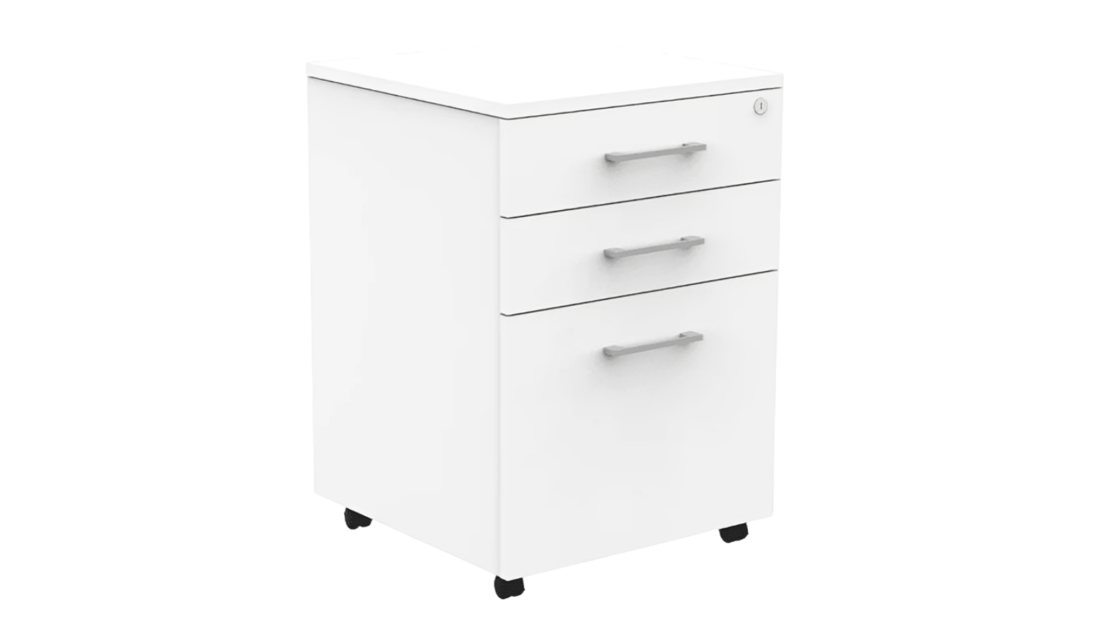 Xavier Furniture 3-Drawer Collins Mobile Pedestal Storage Filing ...