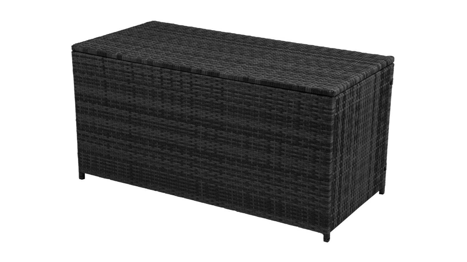 Arcadia Furniture Rattan Storage Box - Black | Harvey Norman
