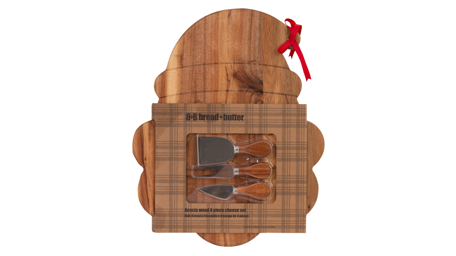 Bread and Butter Cheese Board Set - 4 Pieces | Harvey Norman