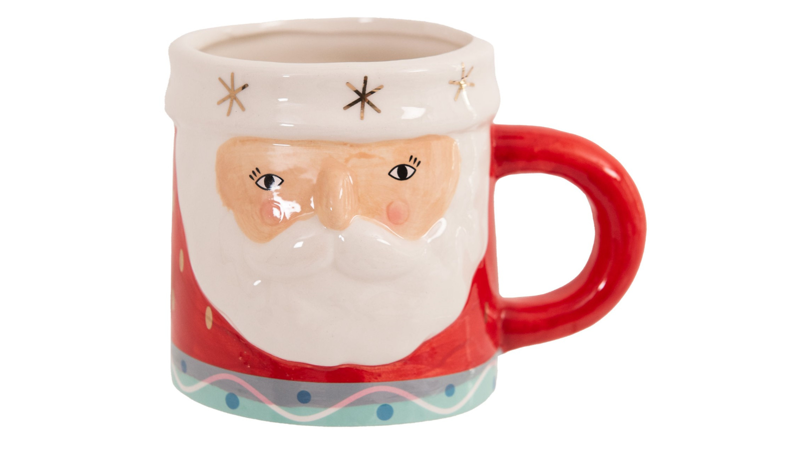 Bread and Butter Red Santa Mug - 14oz | Harvey Norman