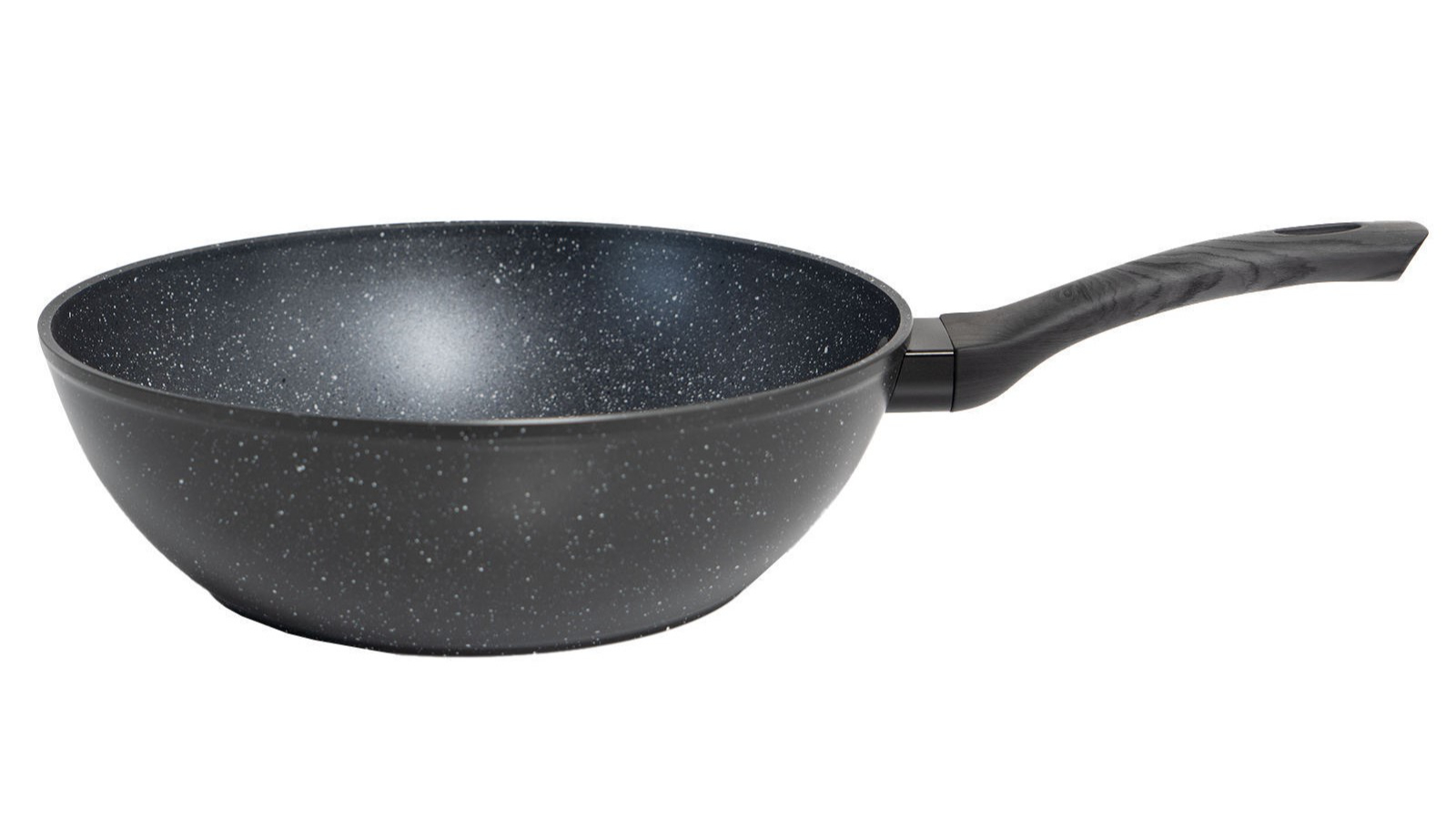 Stone Chef Black Wok Forged Frypan - 30cm | Harvey Norman