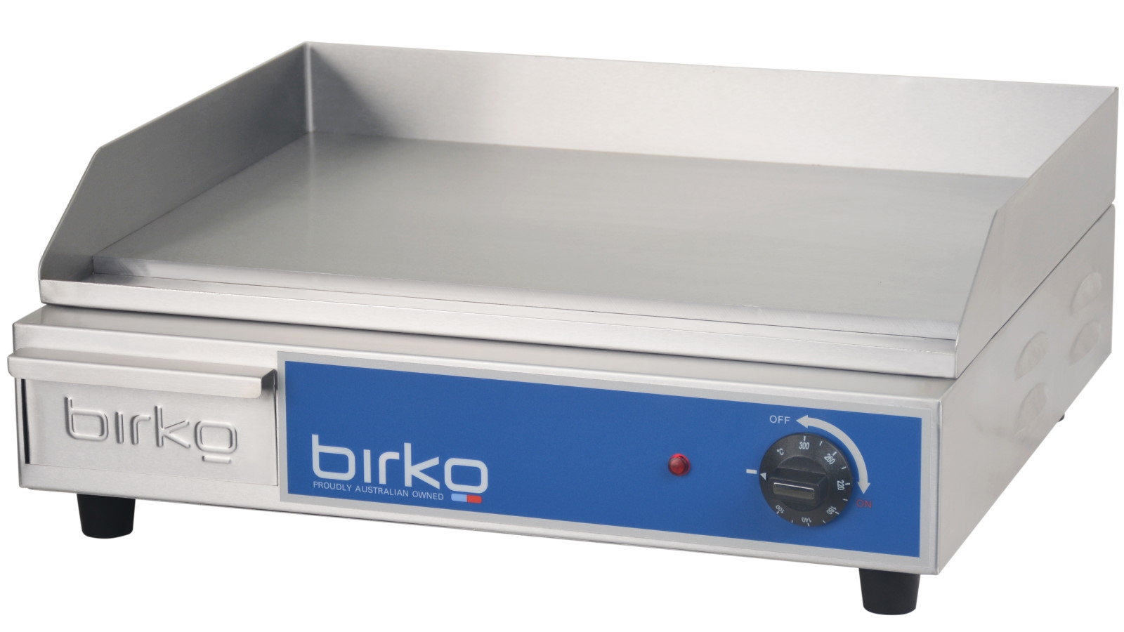 Birko Griddle Hot Plate - Stainless Steel | Harvey Norman