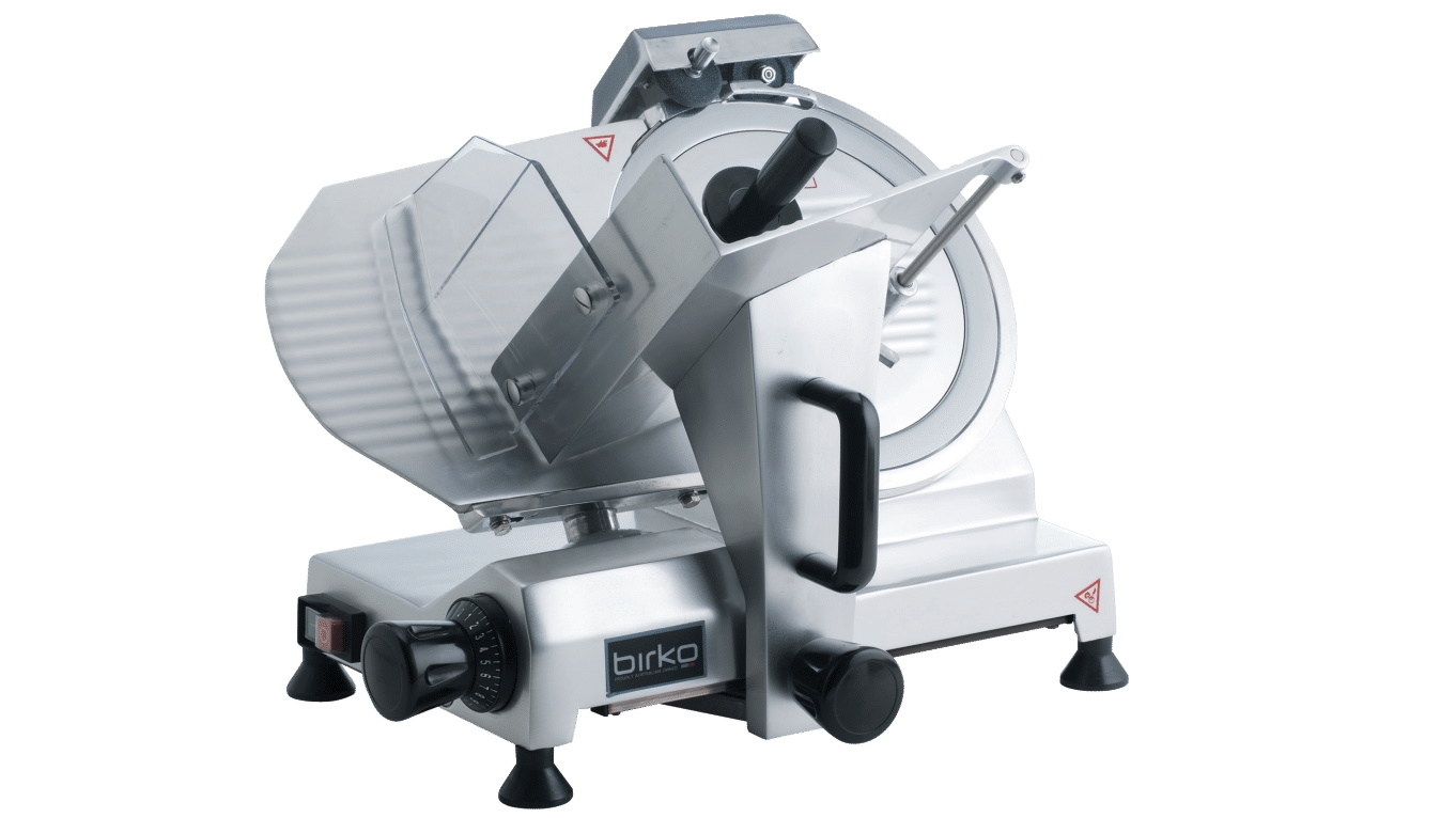 Birko 250mm Commercial Grade Stainless Steel Food Slicer | Harvey Norman