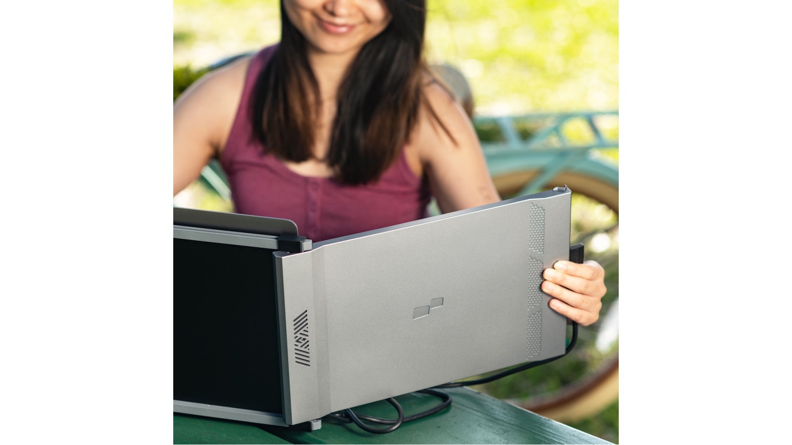 Mobile Pixels Duex Max 14.1-inch FHD Portable Laptop Monitor - Grey ...