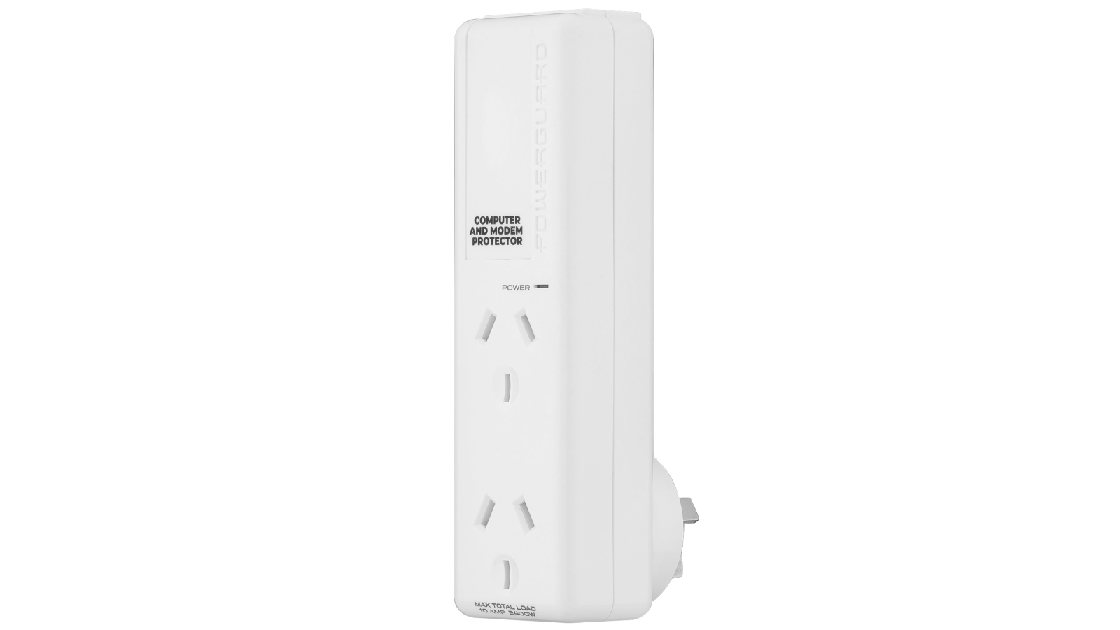 PowerGuard Dual Outlet with ADSL/Ethernet Protection - White | Harvey ...
