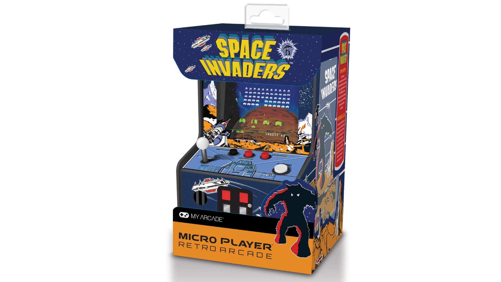 My Arcade Retro Space Invaders Micro Player | Harvey Norman
