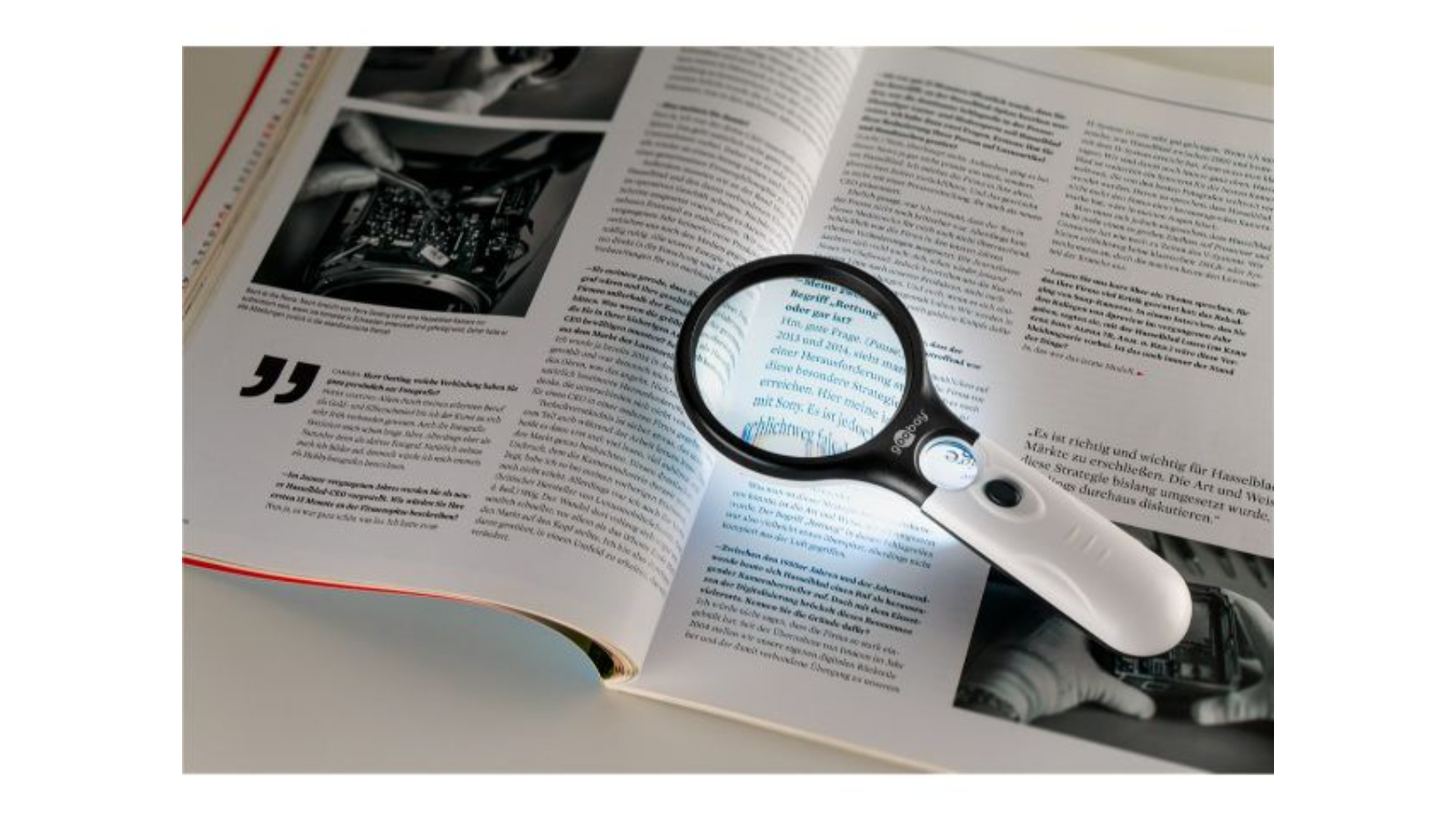 Goobay LED Reading Magnifier | Harvey Norman