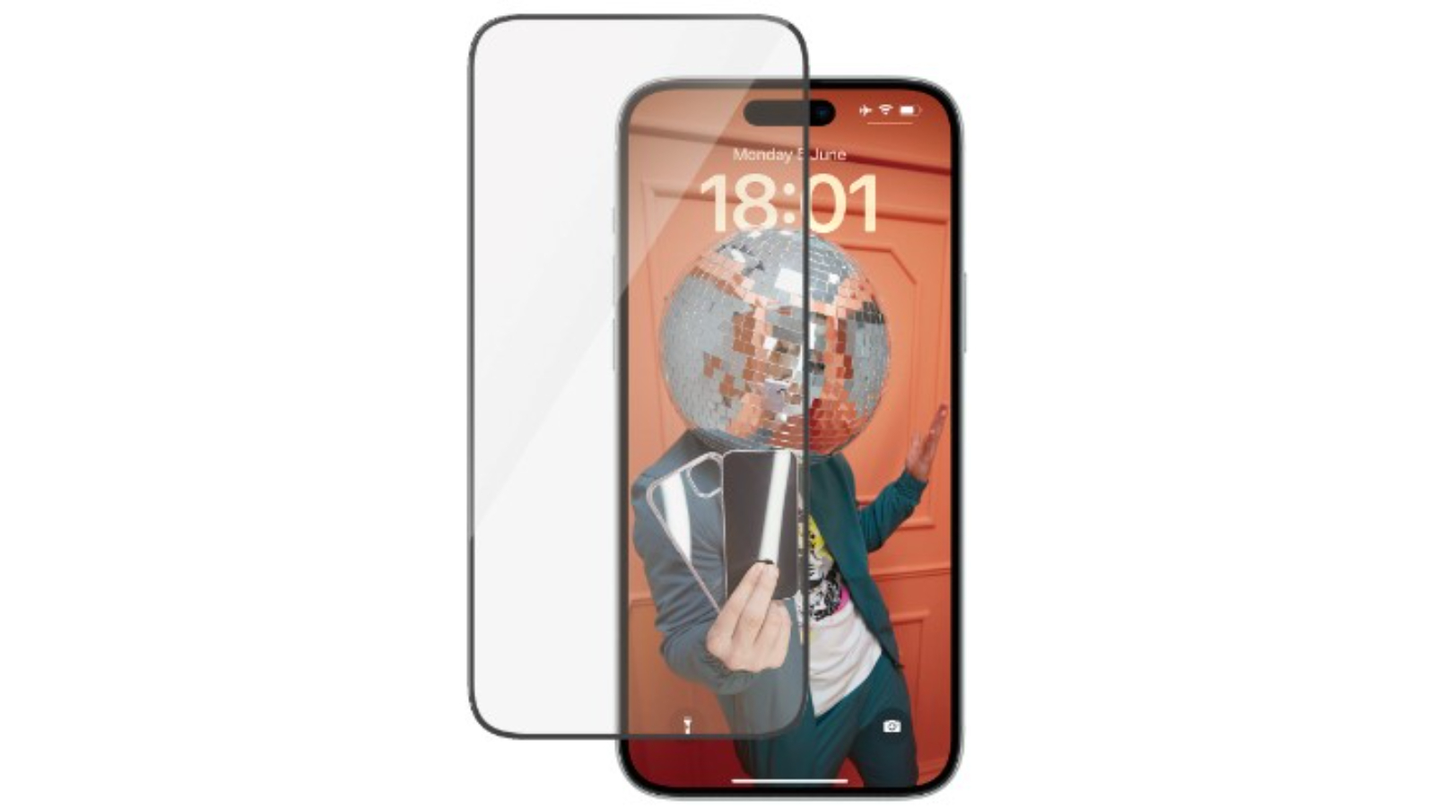 Panzer Glass UltraWide Fit Screen Protector - iPhone 15 Plus | Harvey ...
