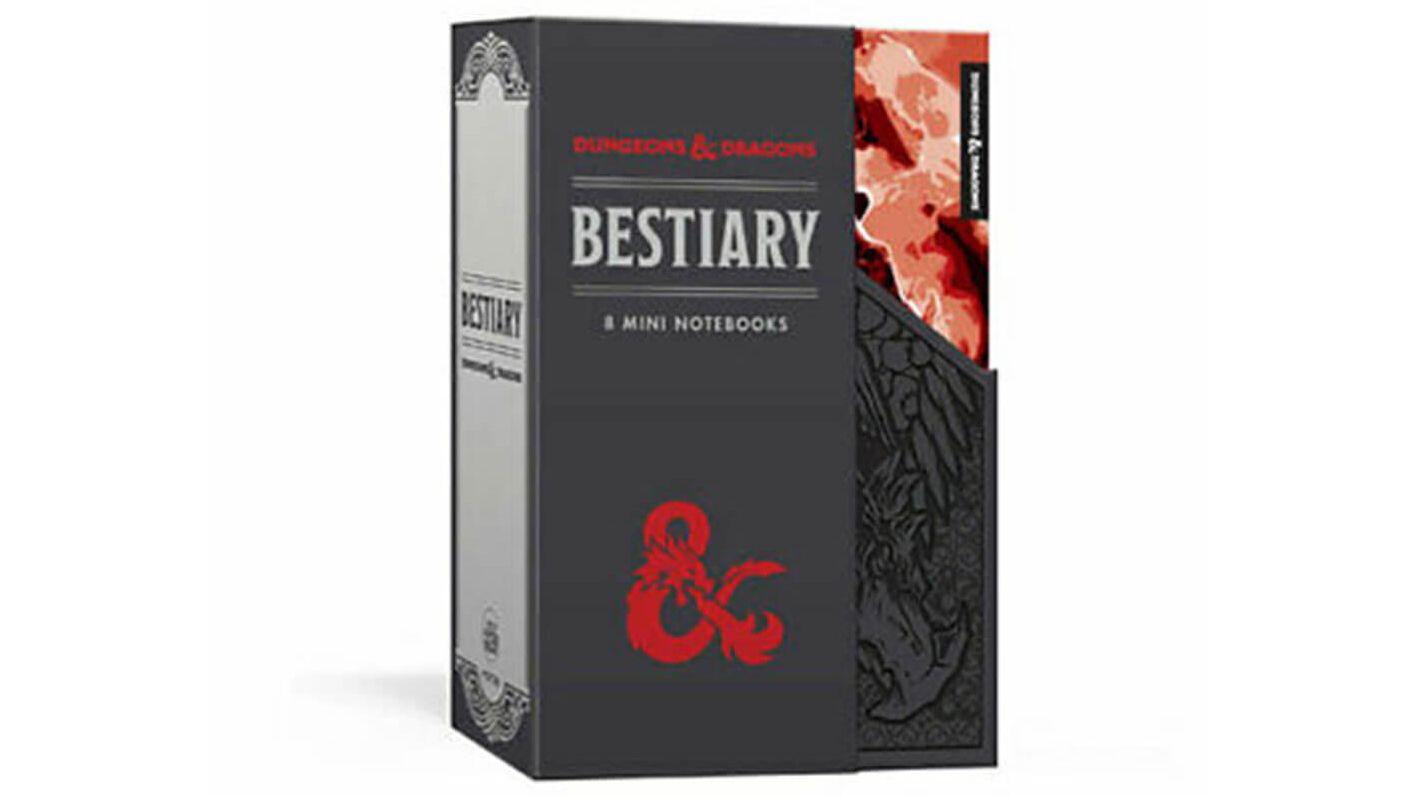 Dungeons and Dragons RPG Bestiary Notebook Set | Harvey Norman