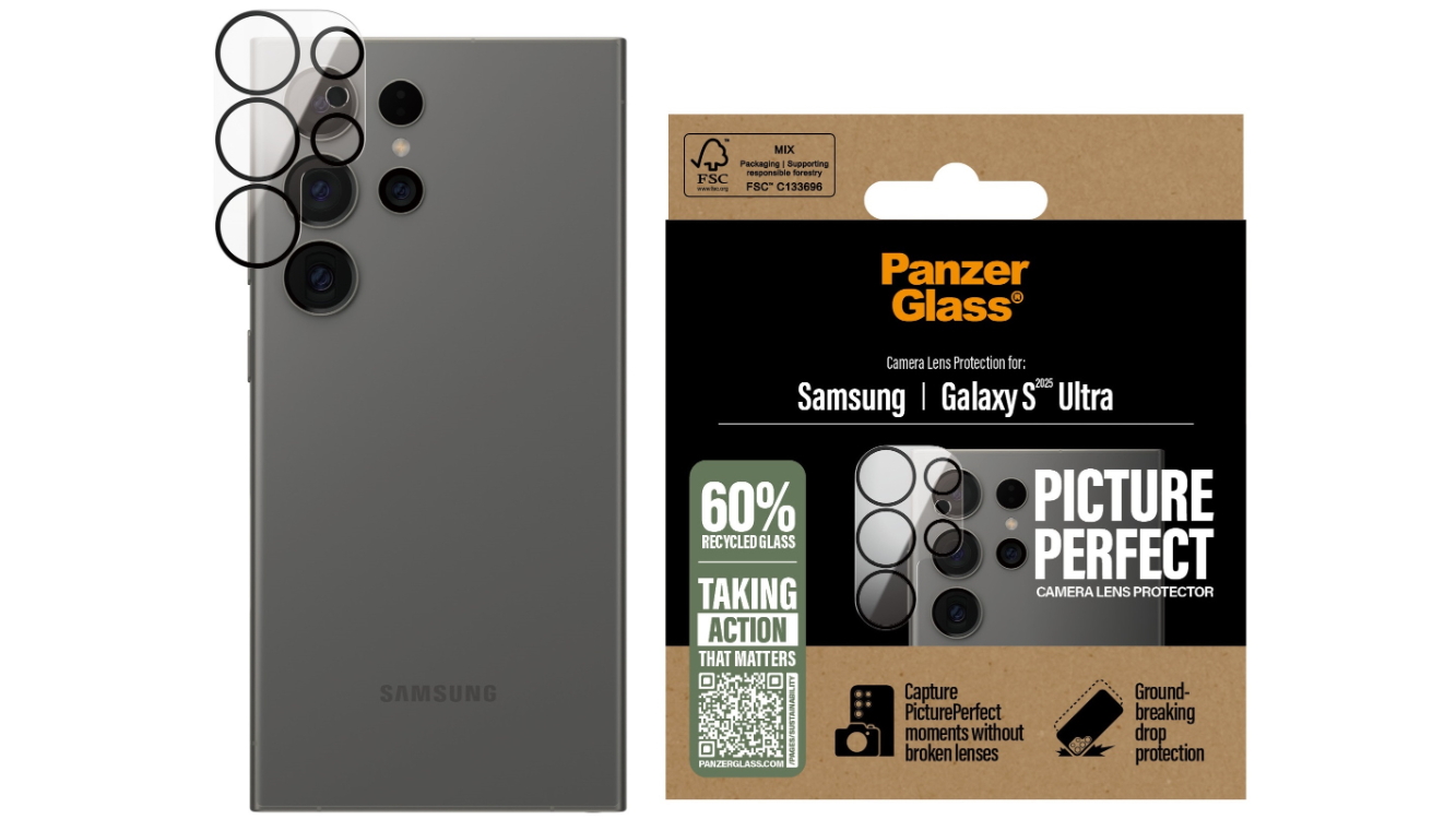 PanzerGlass PicturePerfect Camera Lens Protector for Galaxy S25 Ultra ...