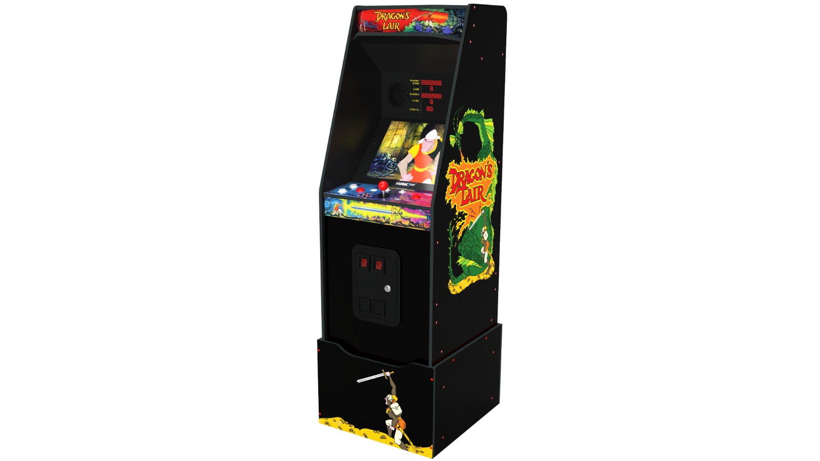 Arcade1Up Dragons Lair machine | Harvey Norman