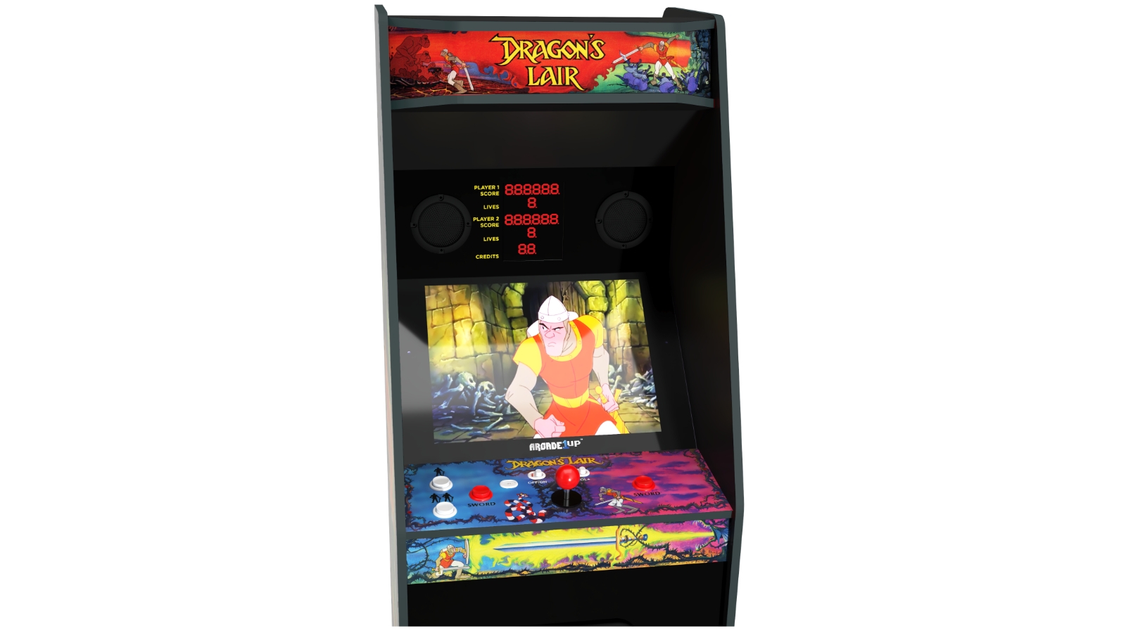 Arcade1Up Dragons Lair machine | Harvey Norman
