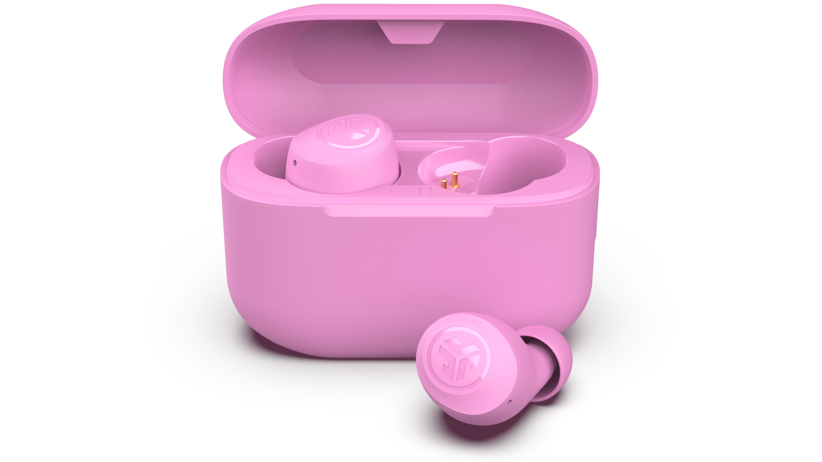 JLab GO Air POP True Wireless Earbuds with USB-C Charging - Pink ...