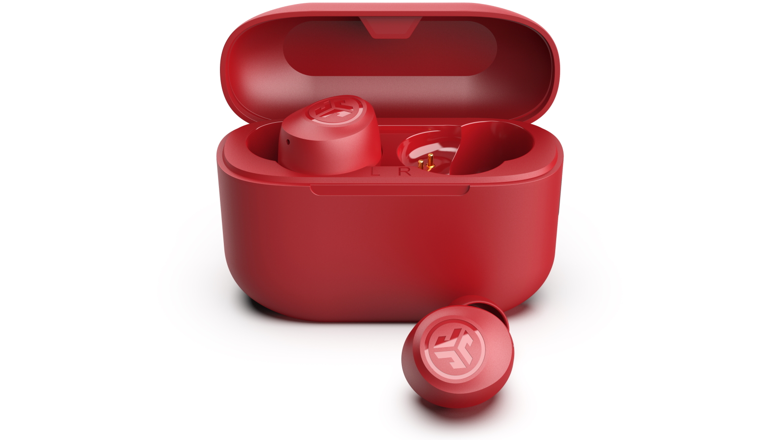 JLab GO Air POP True Wireless Earbuds with USB-C Charging - Rose Red ...