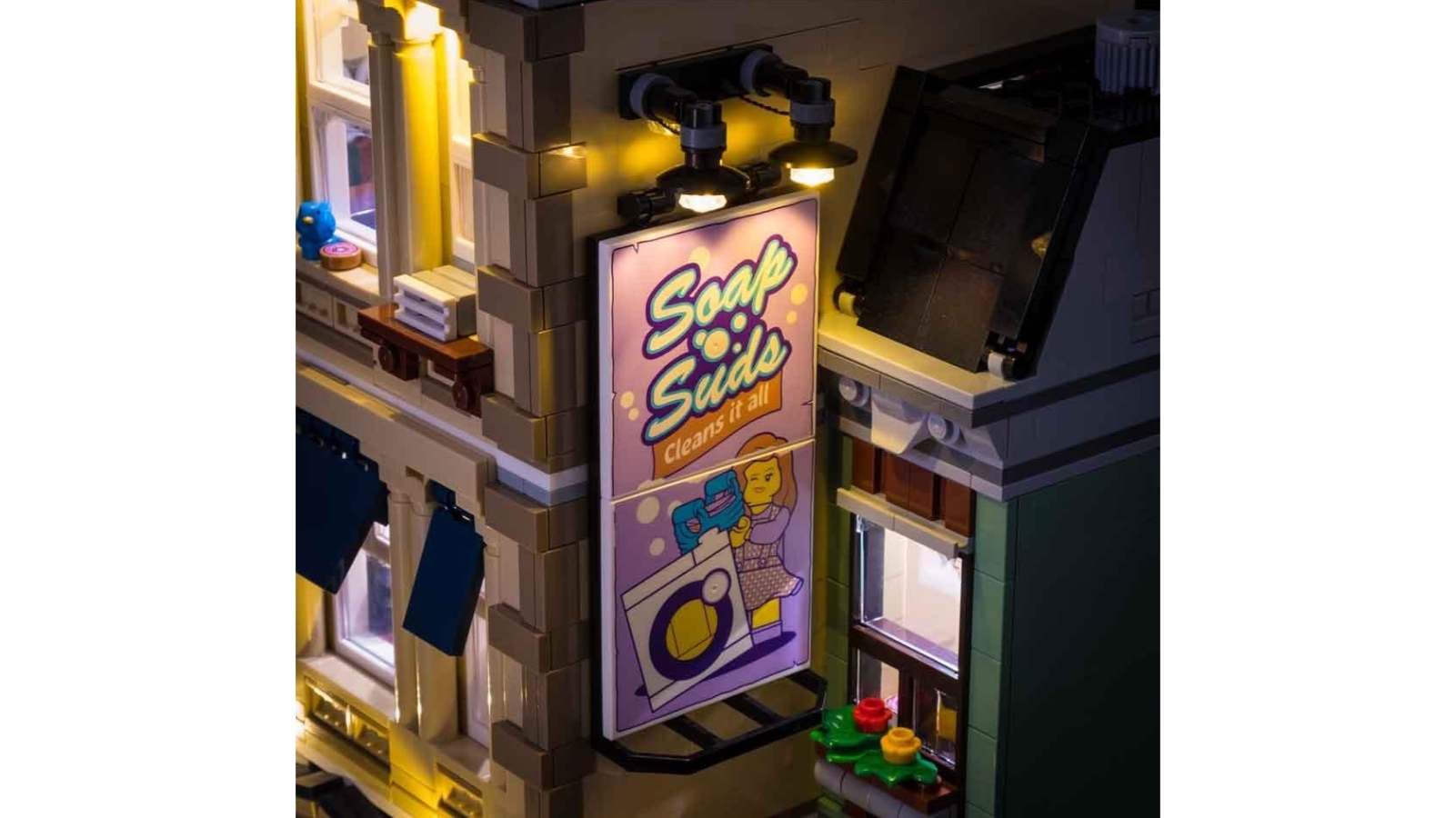 Light My Brick Light Kit for 10278 LEGO Police Station | Harvey Norman