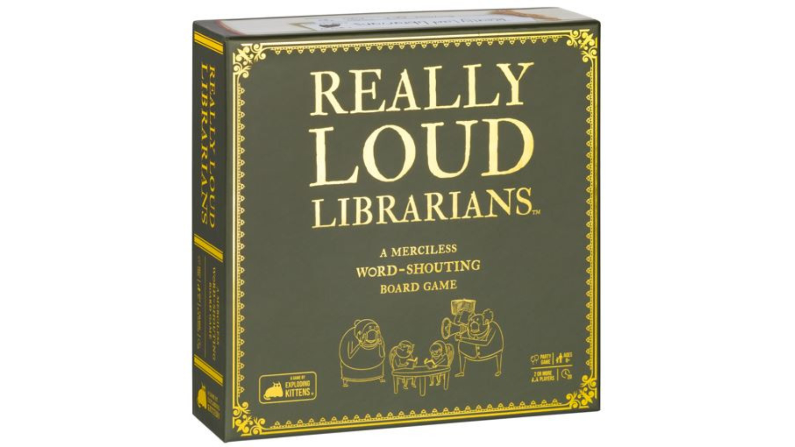 Really Loud Librarians by Exploding Kittens Card Game | Harvey Norman