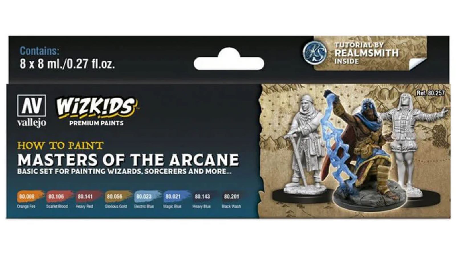 Vallejo Wizkids Premium Paint Set - Arcane Masters | Harvey Norman