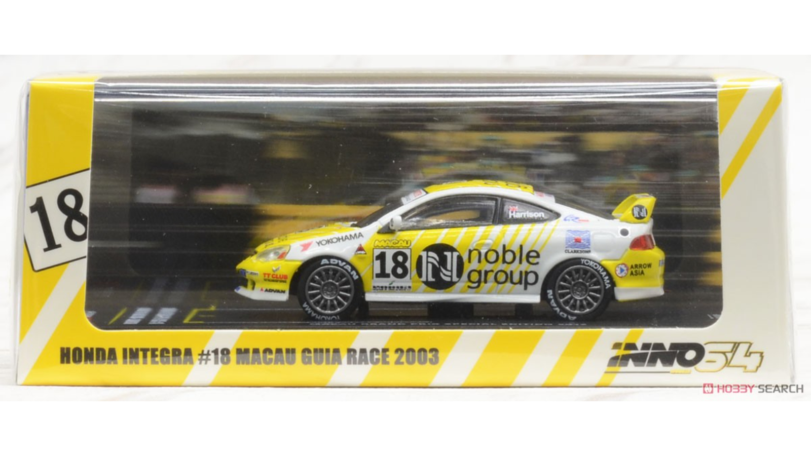 Inno64 Honda Integra No.18 Macau Guia Race 2003 Toy Car | Harvey Norman