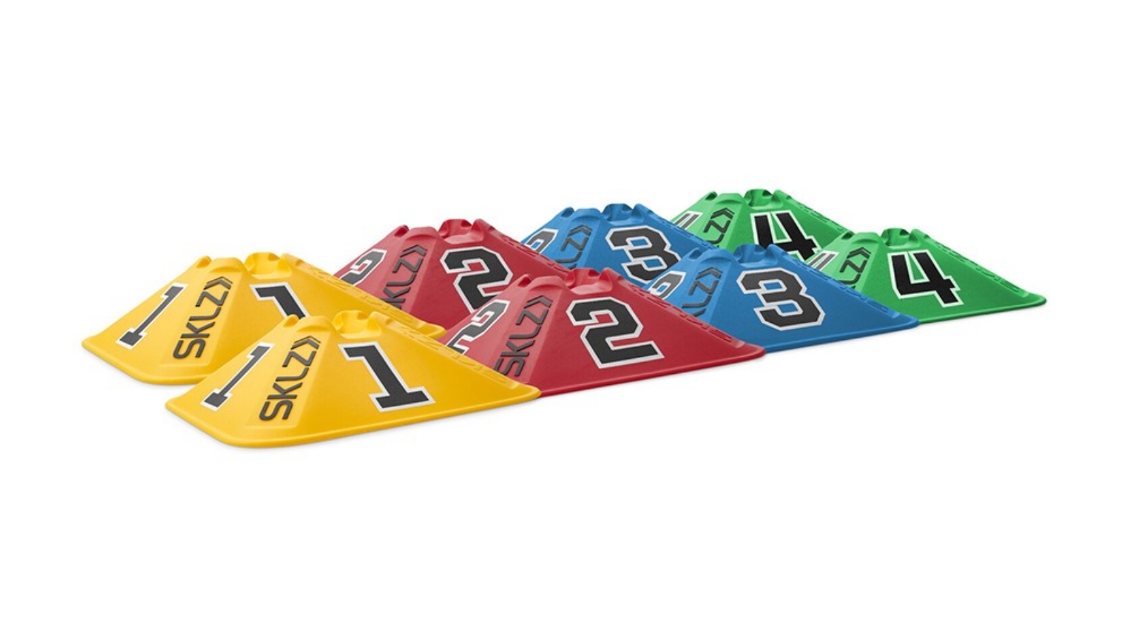 SKLZ 8 Piece Reactive Agility Sports Cones | Harvey Norman