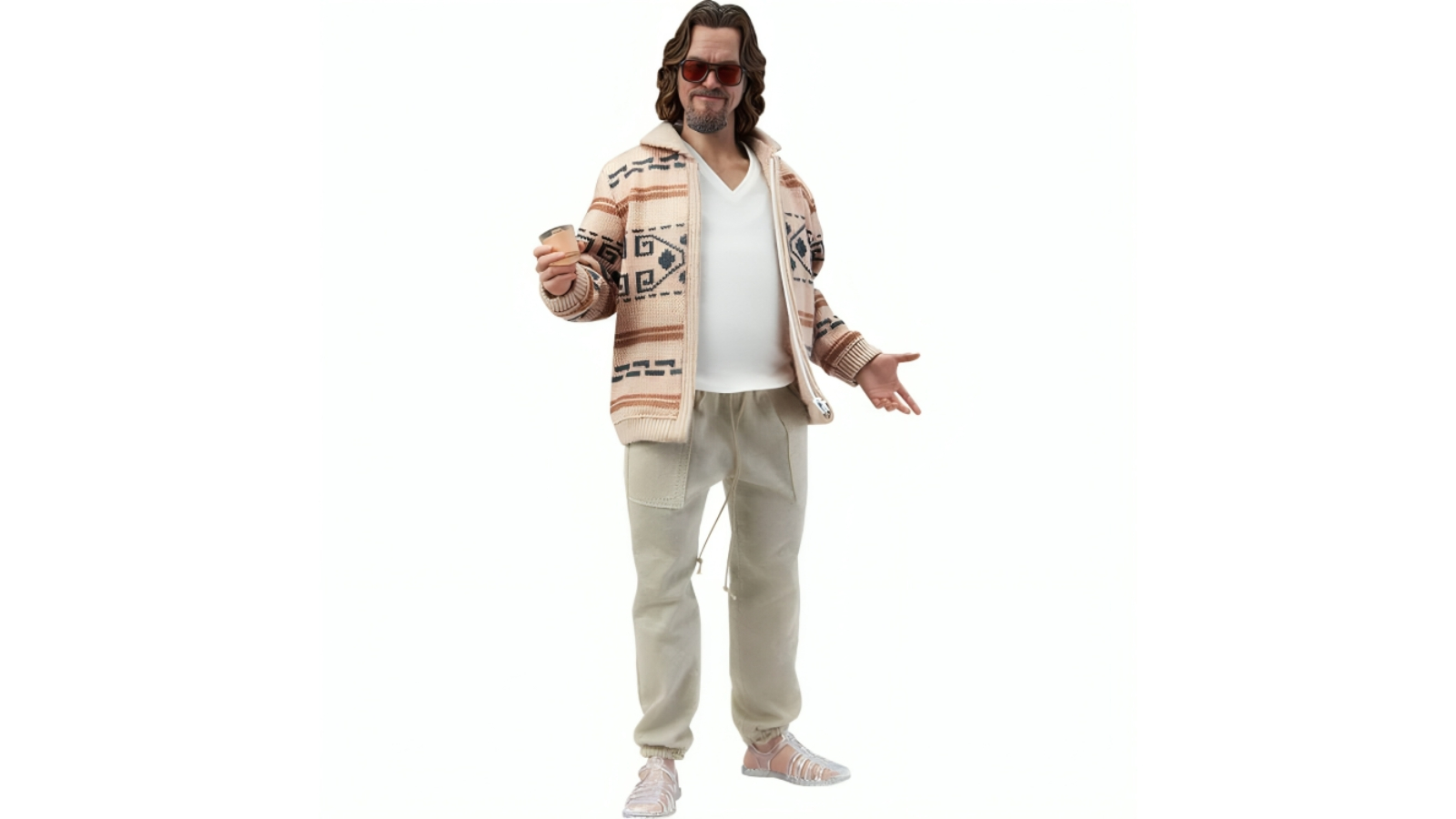 Movies The Big Lebowski Dude Action Figure - 12inch | Harvey Norman