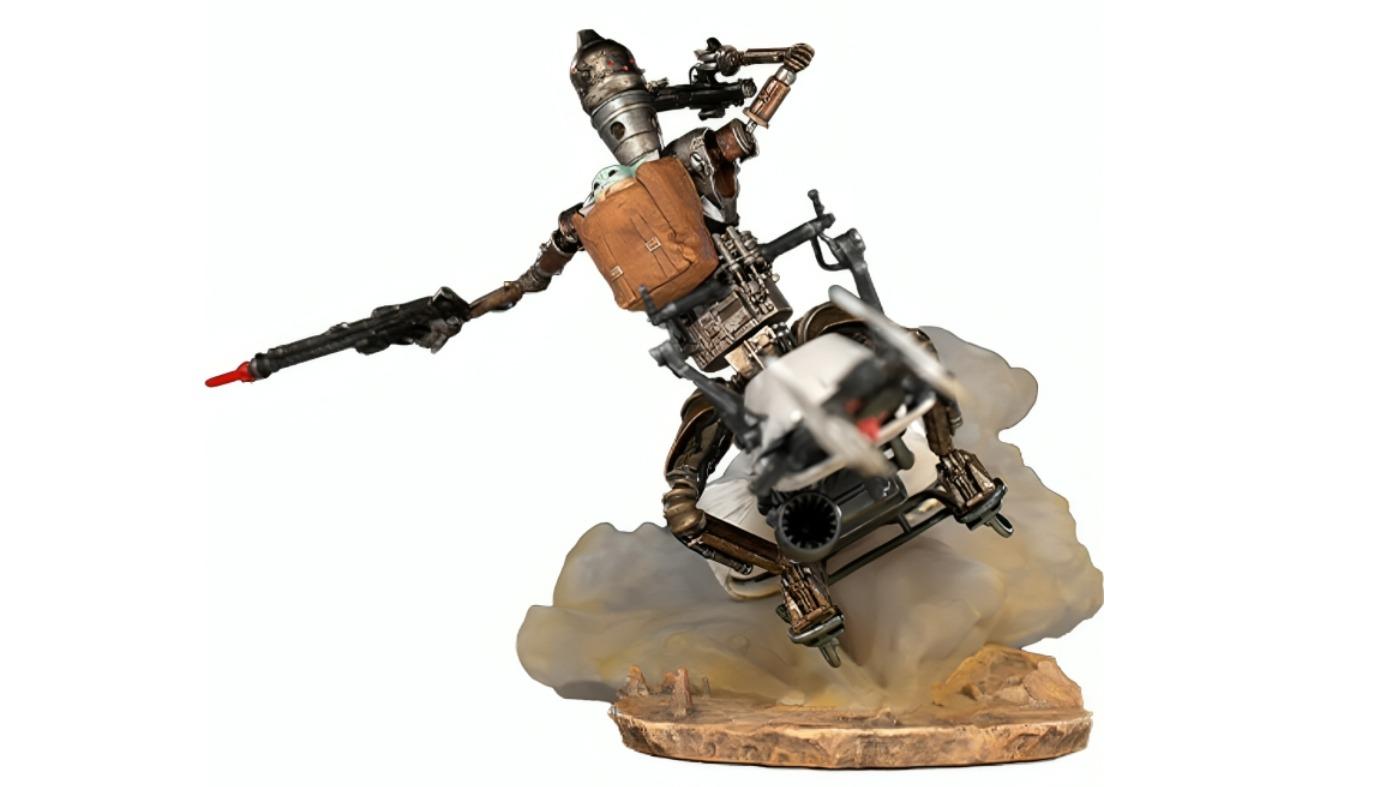 Disney Mandalorian IG-11 and Child Deluxe 1:10 Statue | Harvey Norman