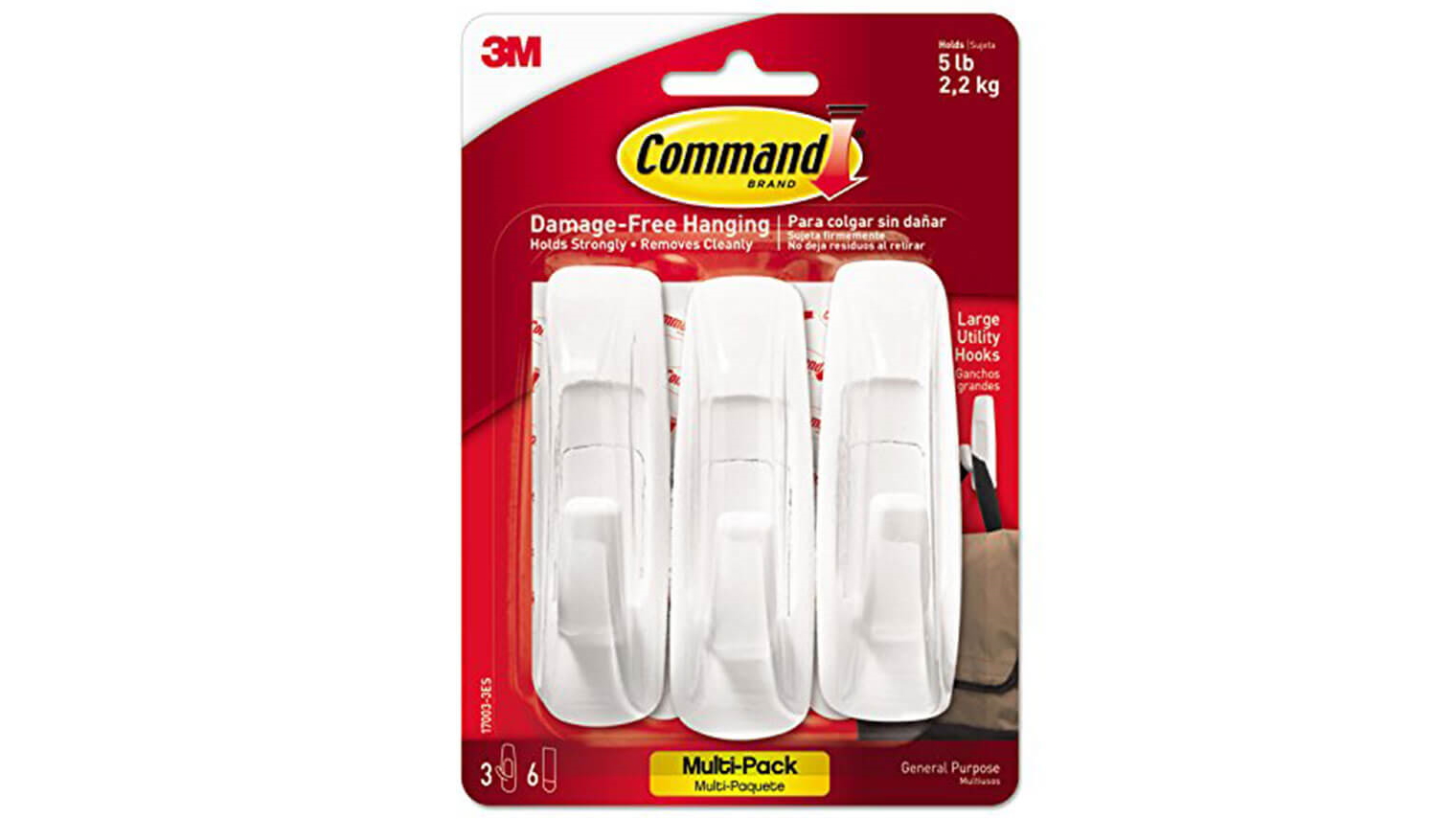 3M Command Hooks Value Pack - Large | Harvey Norman