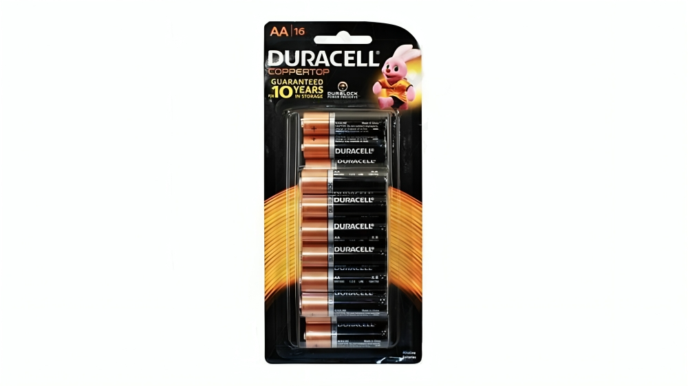 Latest Buys Pack of 16 Duracell Copper Top Battery AA | Harvey Norman