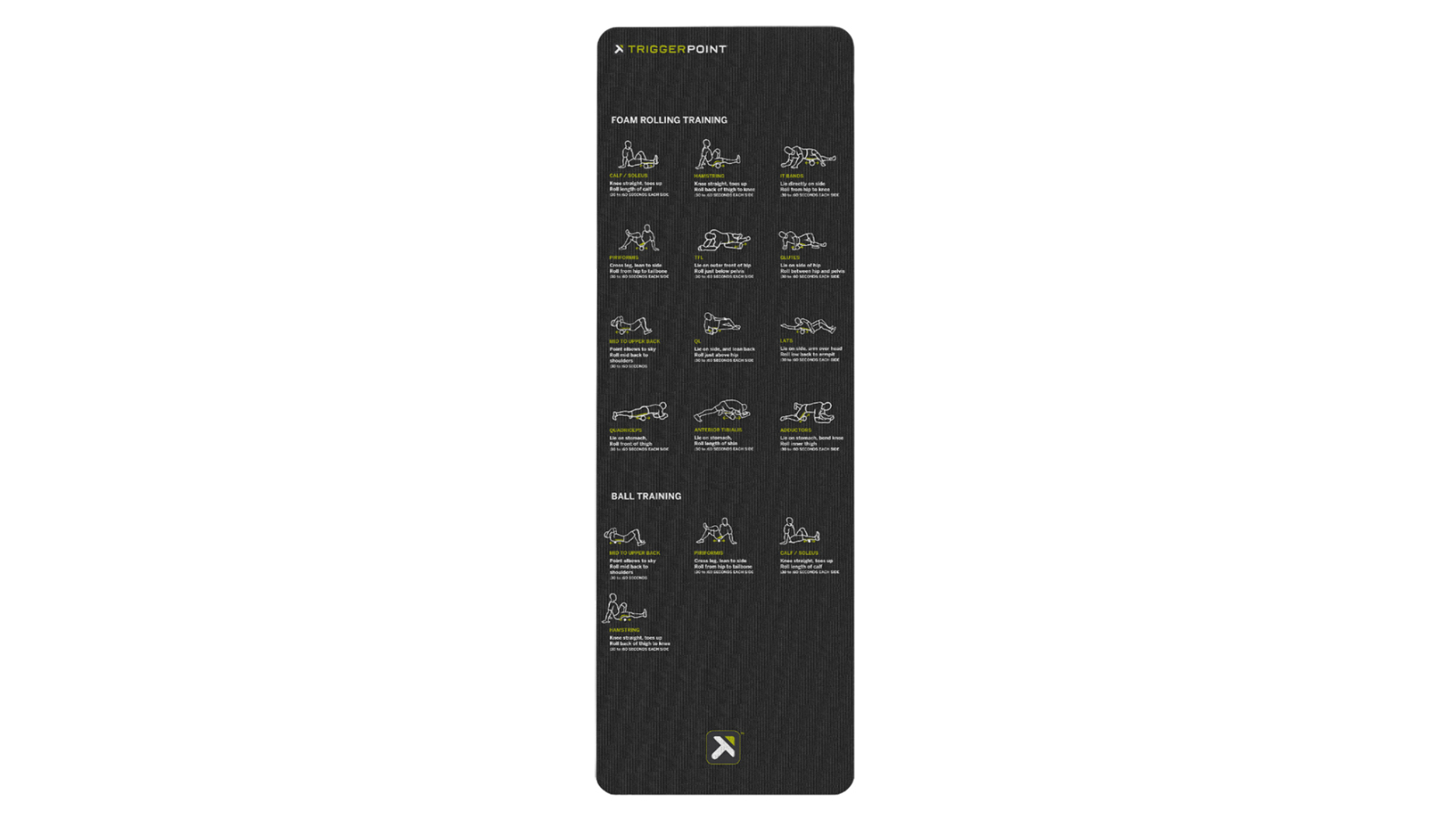 TriggerPoint Mobility Fitness Exercise Yoga/Pilates Workout Mat - 72 x ...