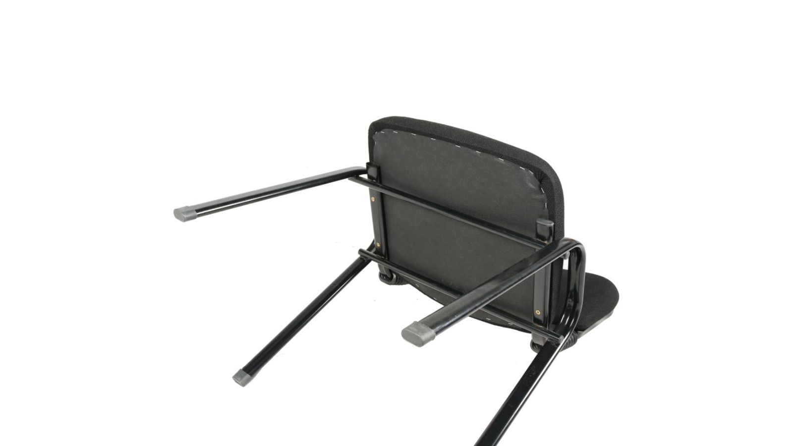 NNECN Set of 7 Stackable and Linkable Office Chair - Black | Harvey Norman