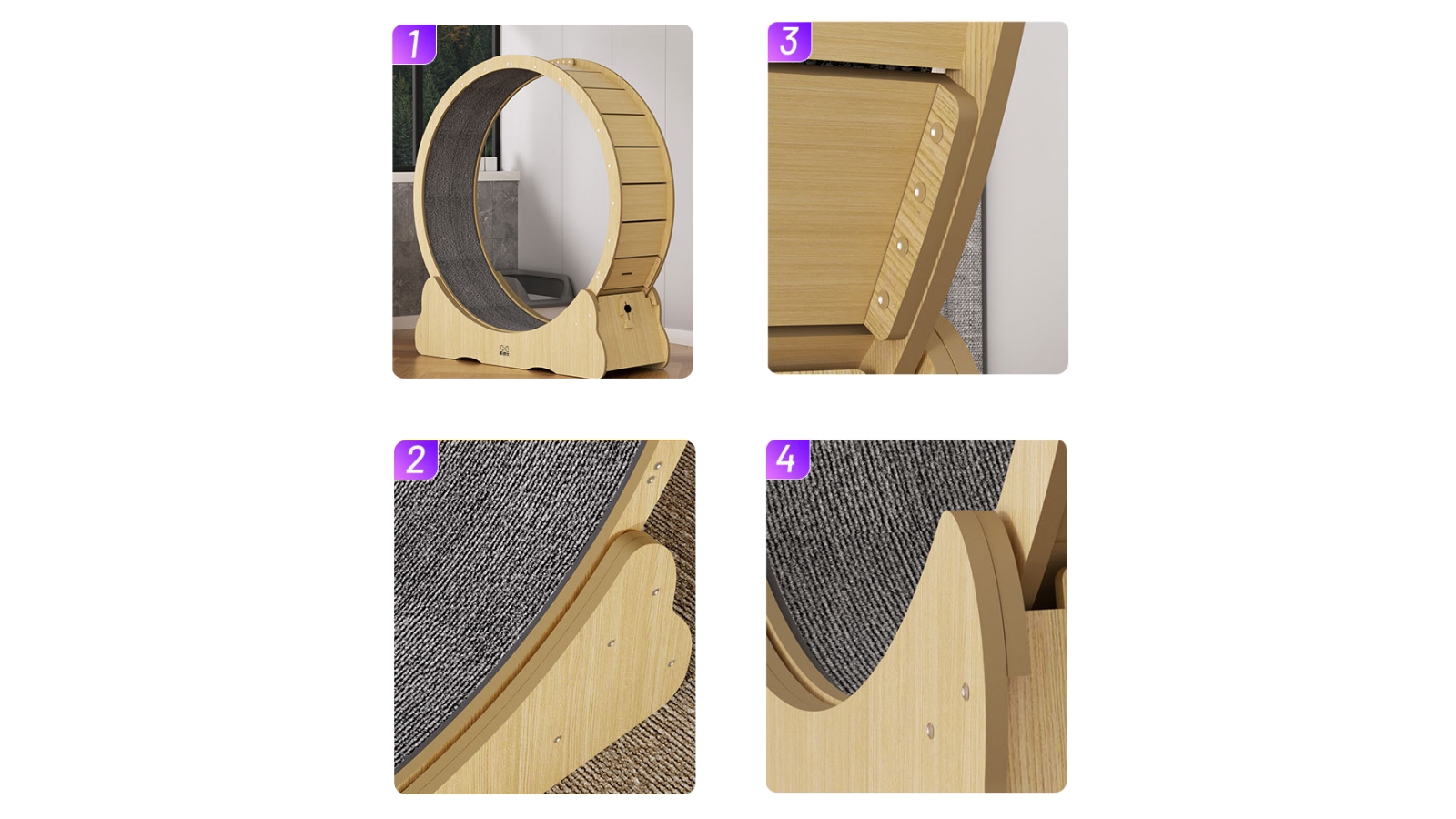 Melpet Cat Running Exercise Wheel | Harvey Norman
