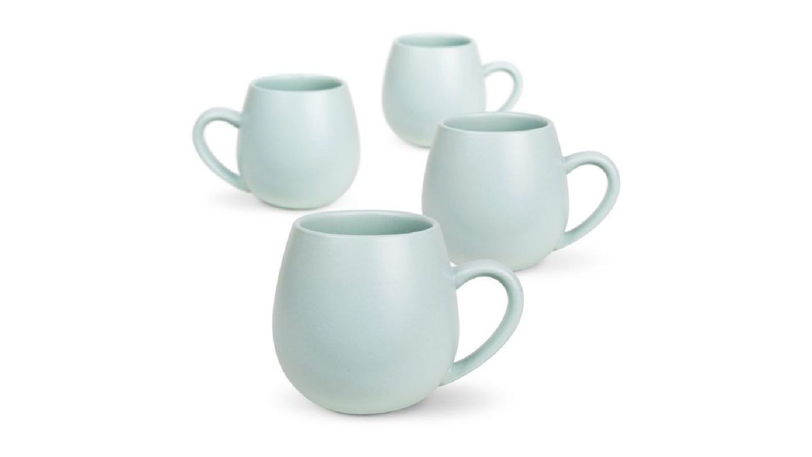 Robert Gordon Hug Me Mug Set of 4 - Matte Pale Eucalyptus | Harvey Norman