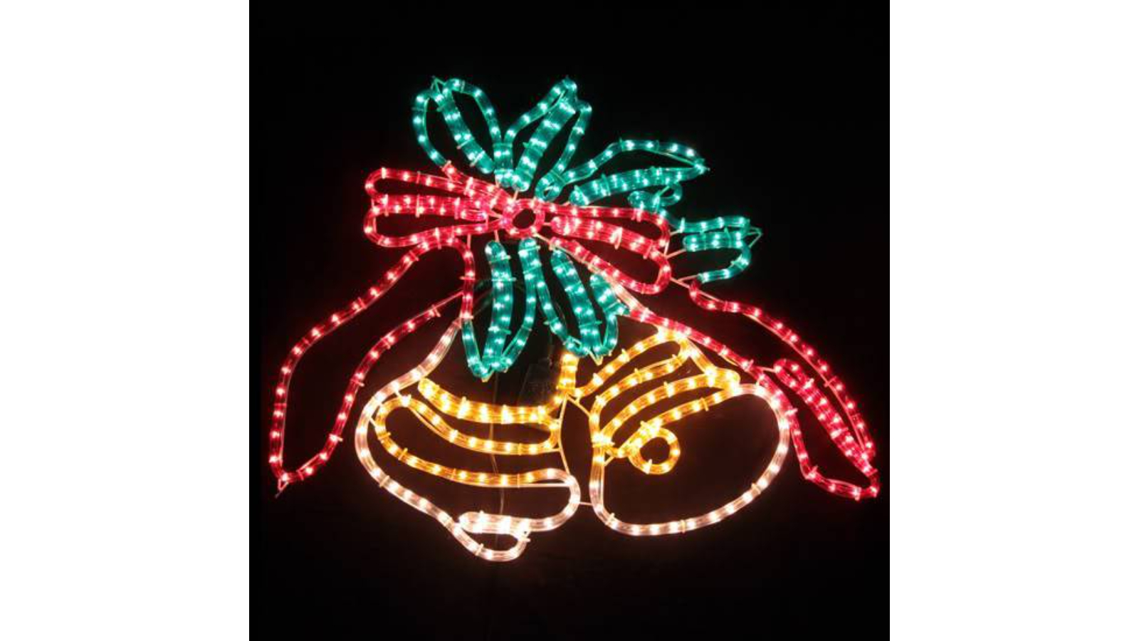 Hisen Animated Flashing Bell Rope Motif Christmas Light Bell | Harvey ...