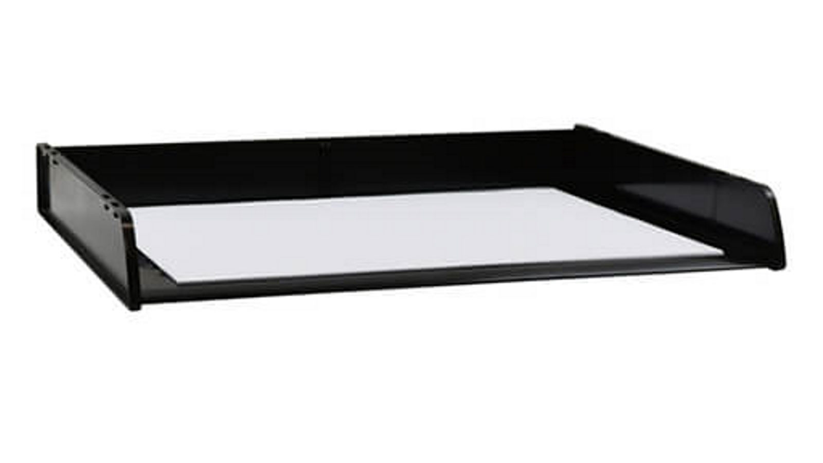 Italplast Document Tray A3 - Black/White | Harvey Norman