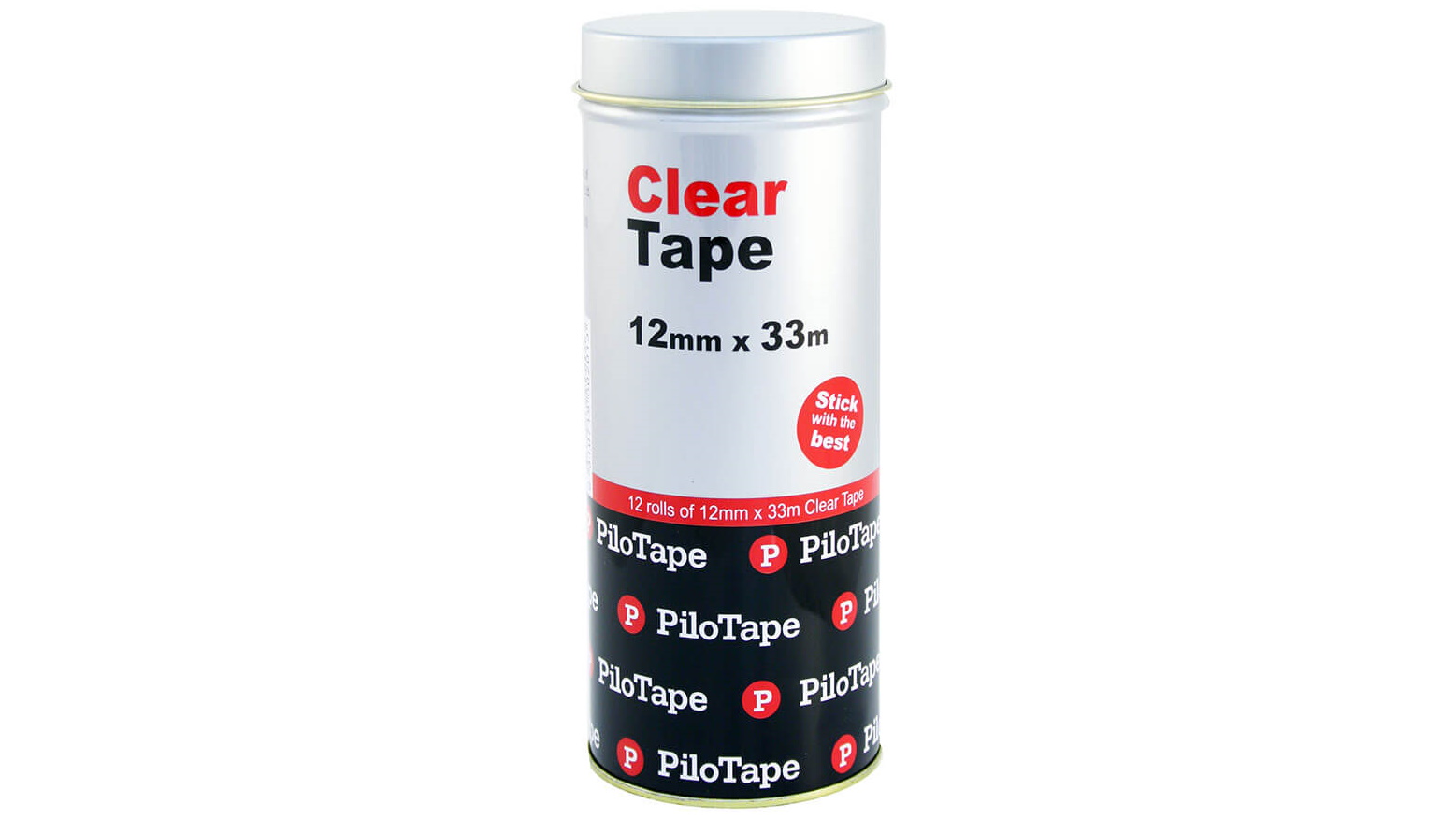 PiloTape 12-Roll Clear Tape - 12mmx33m | Harvey Norman