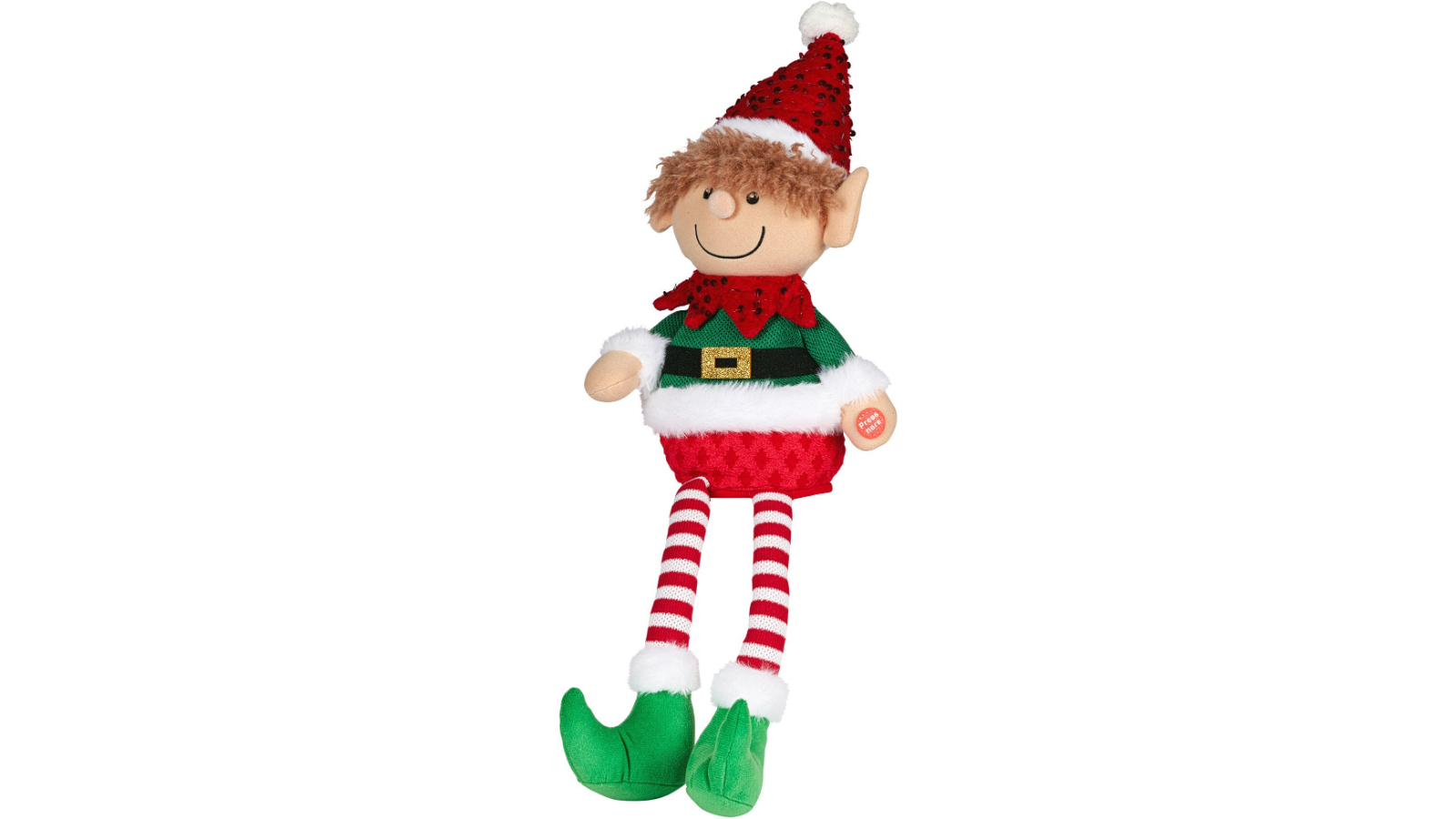 Christabelle 56cm Battery-Operated Christmas Elf with Animation ...