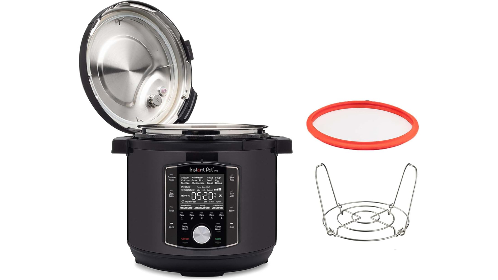 Instant Pot 8L Pro Multi-Cooker - Black | Harvey Norman